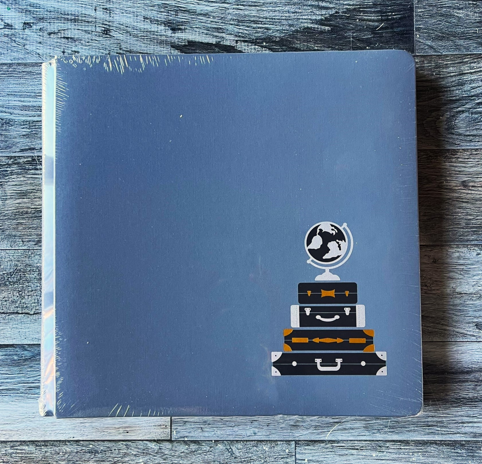 Passport To Adventure 12×12 Album Cover – Tessa Scrapbooks