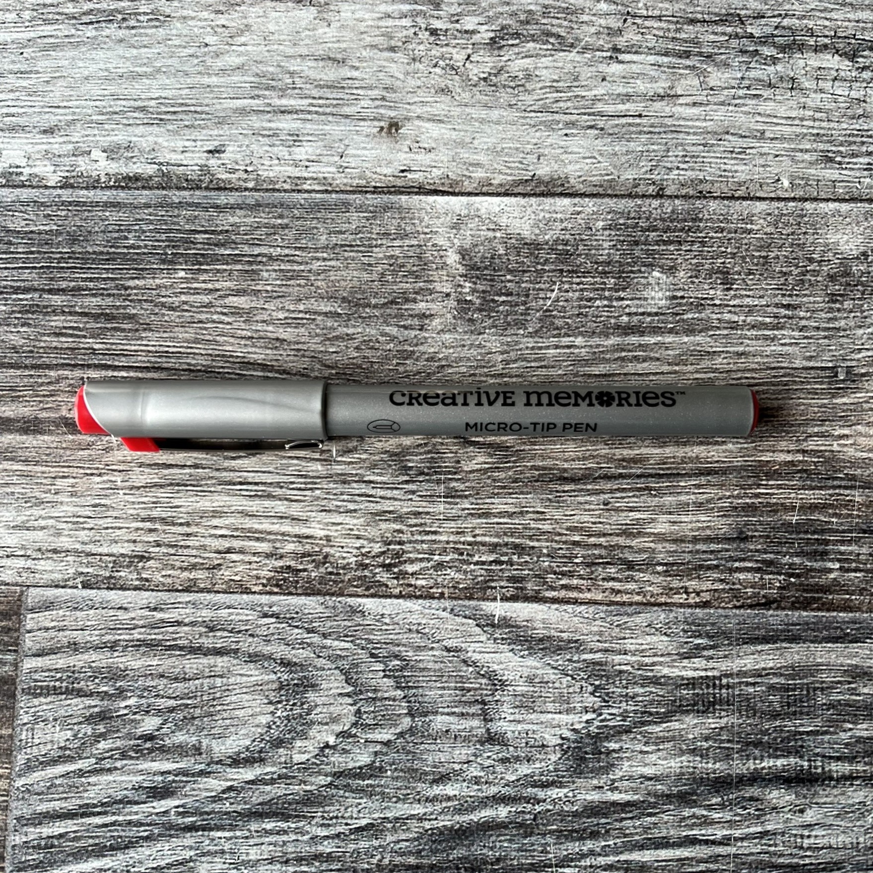 Red Micro-Tip Pen - Tessa Scrapbooks