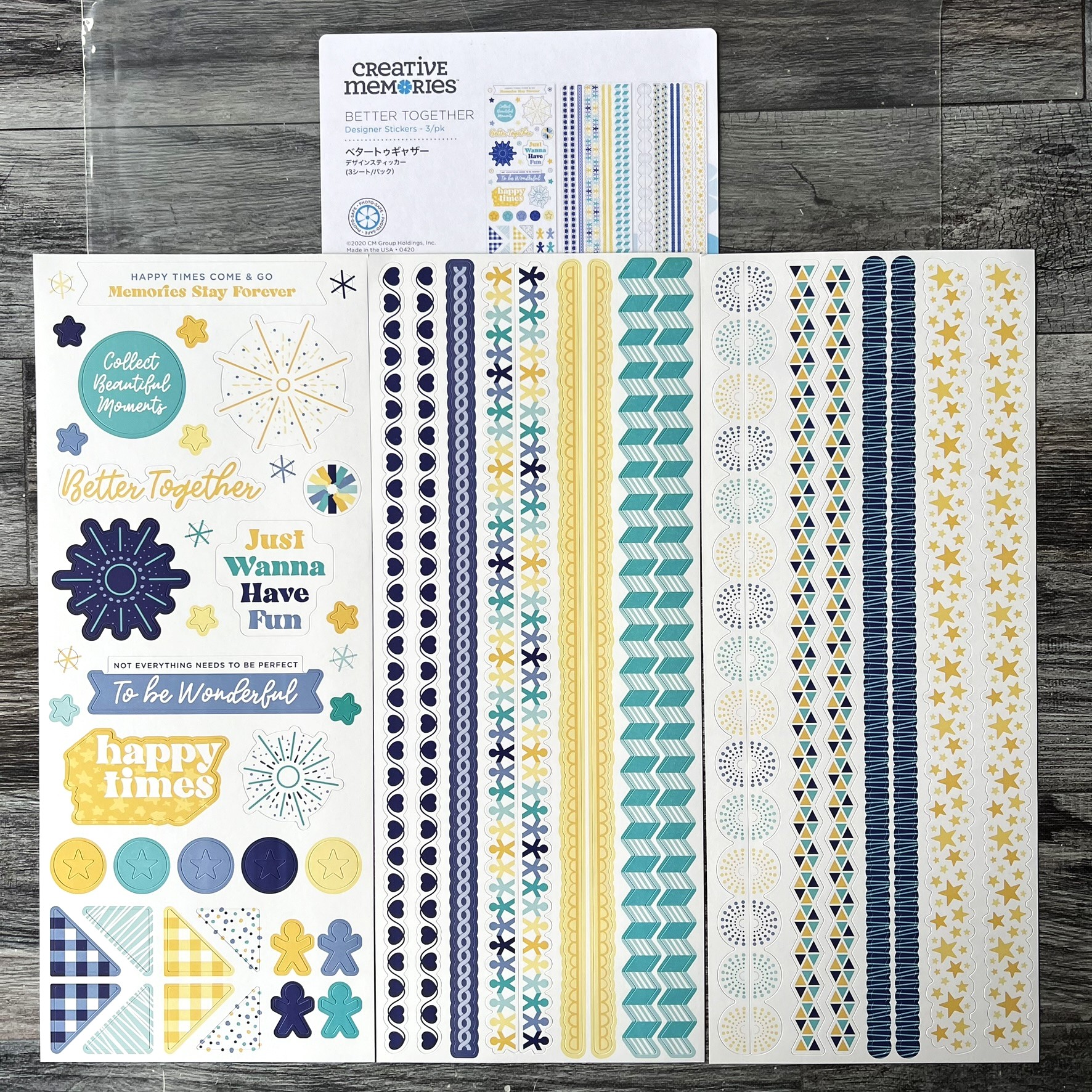 Better Together Stickers - Tessa Scrapbooks