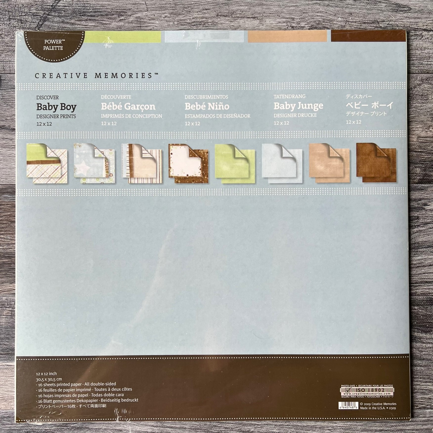 Discover Baby Boy Designer Prints 12×12 – Tessa Scrapbooks