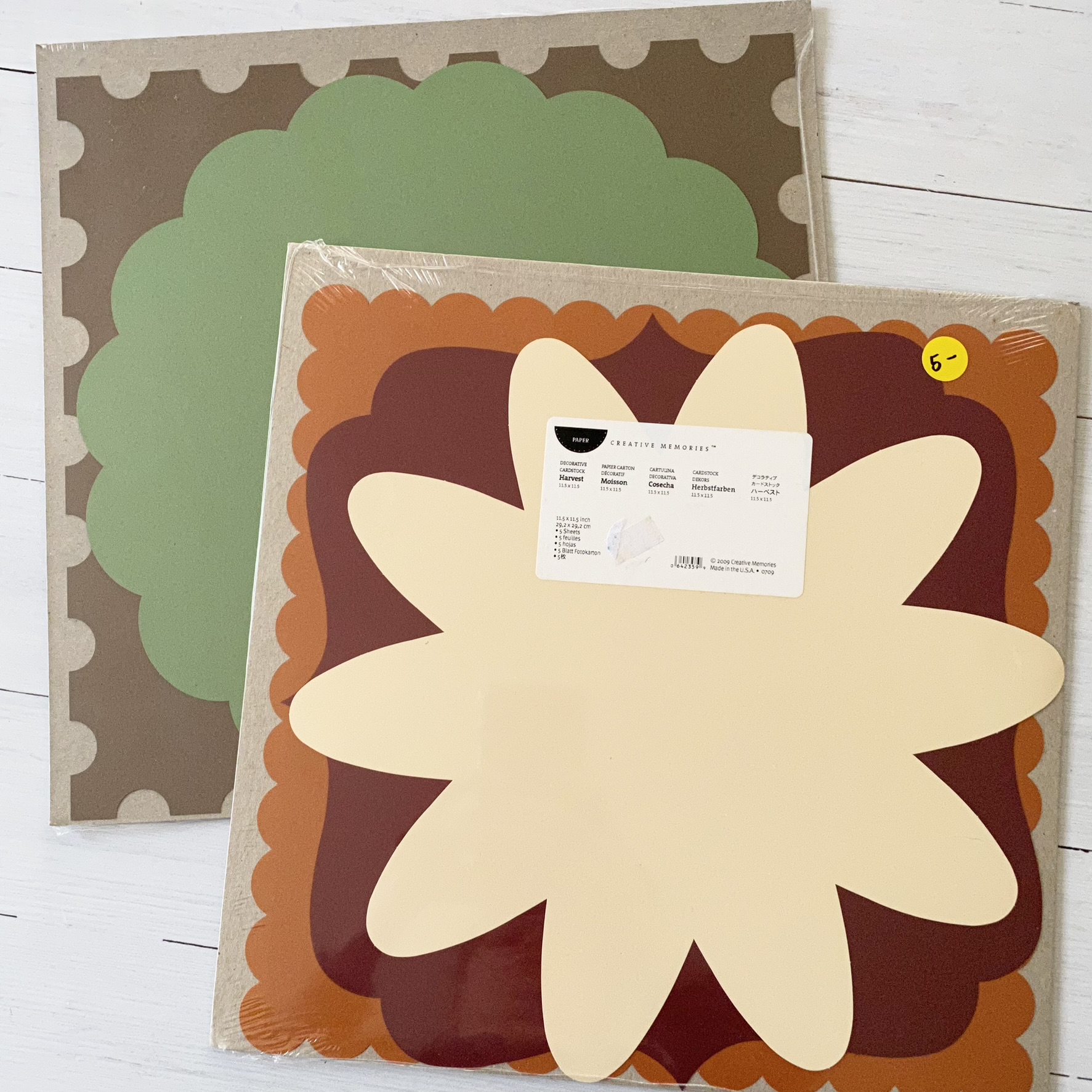 Harvest Decorative Cardstock - Tessa Scrapbooks