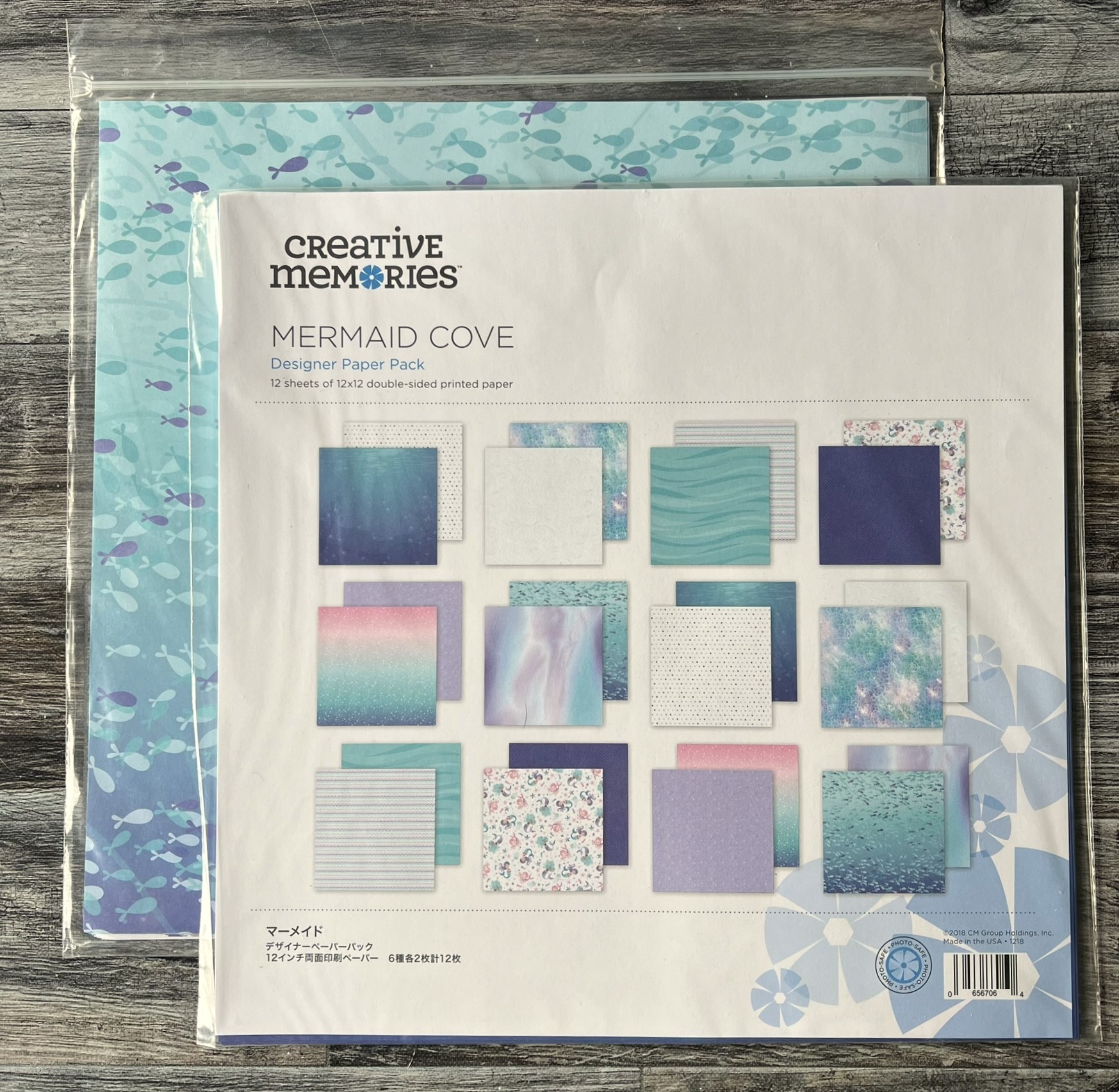 Mermaid Cove Designer Paper Pack - Tessa Scrapbooks