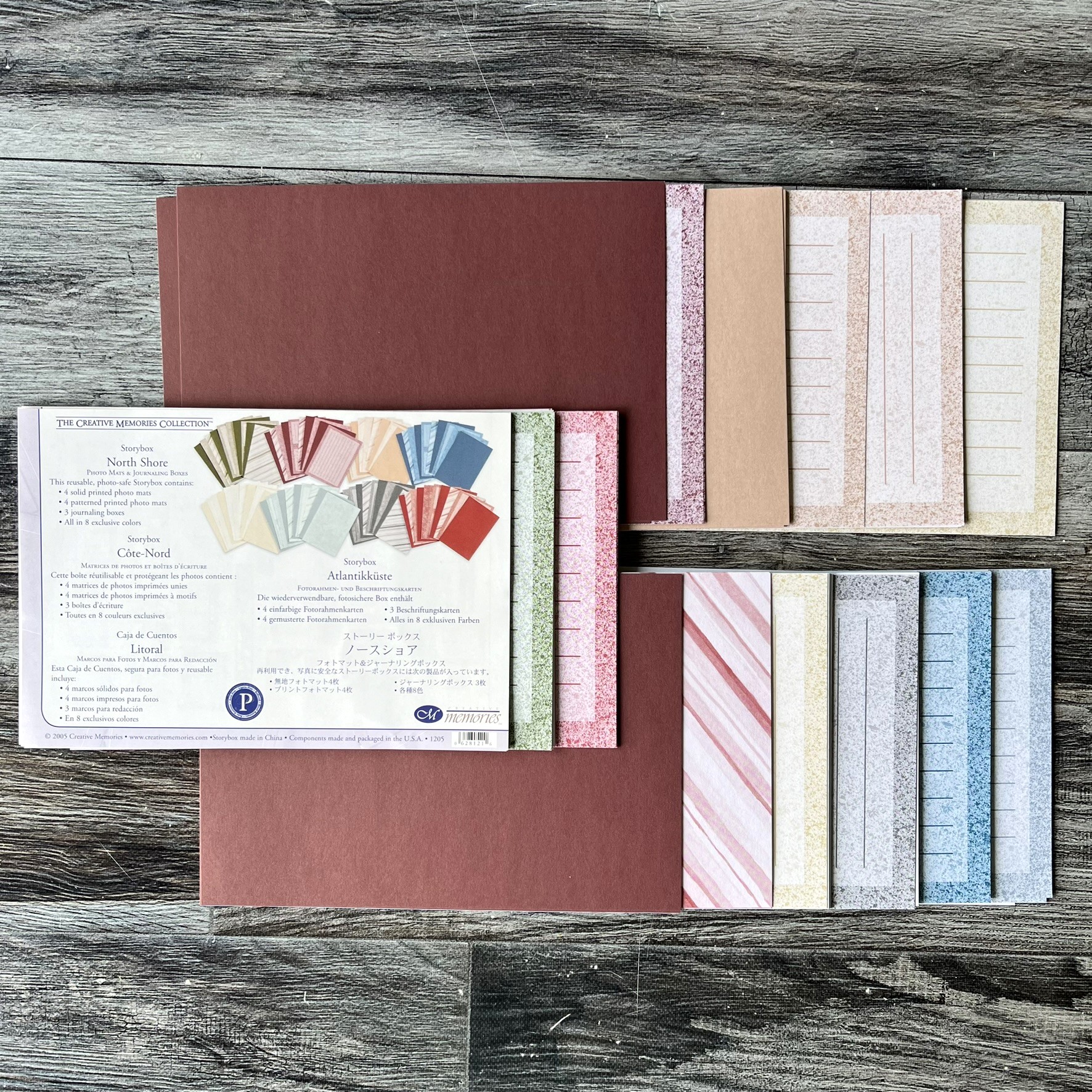 North Shore Storybox Journal Boxes & Mats - Tessa Scrapbooks