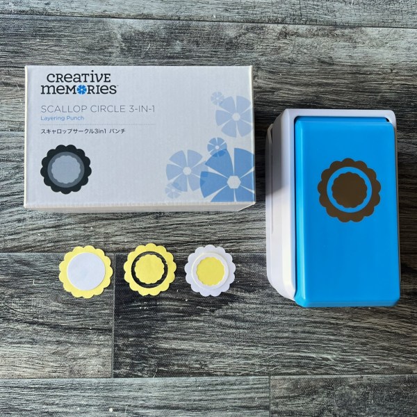 Scallop Circle 3-in-1 Punch – Tessa Scrapbooks