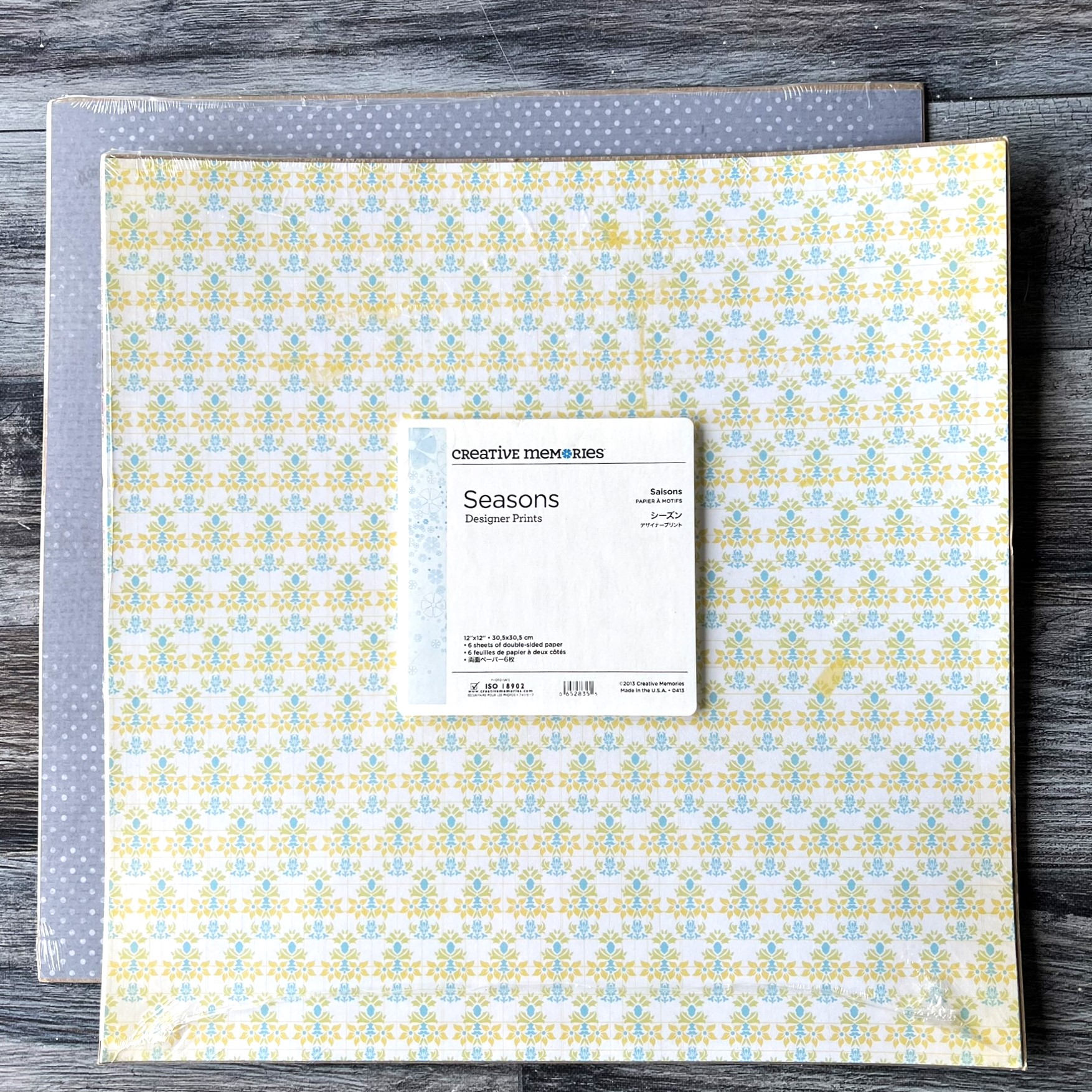 Seasons 12x12 Designer Paper Pack (2 packs of 6) - Tessa Scrapbooks