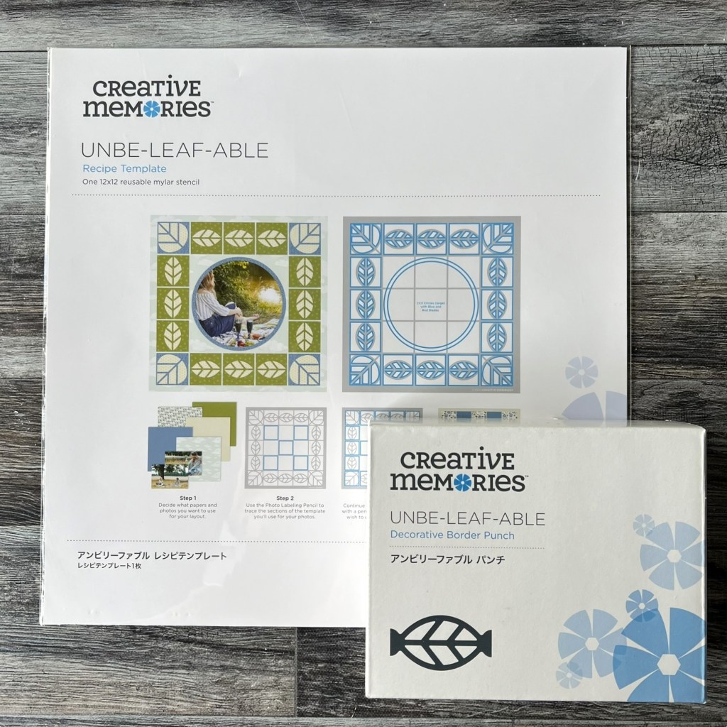 Unbe-Leaf-Able Template & Border Punch – Tessa Scrapbooks