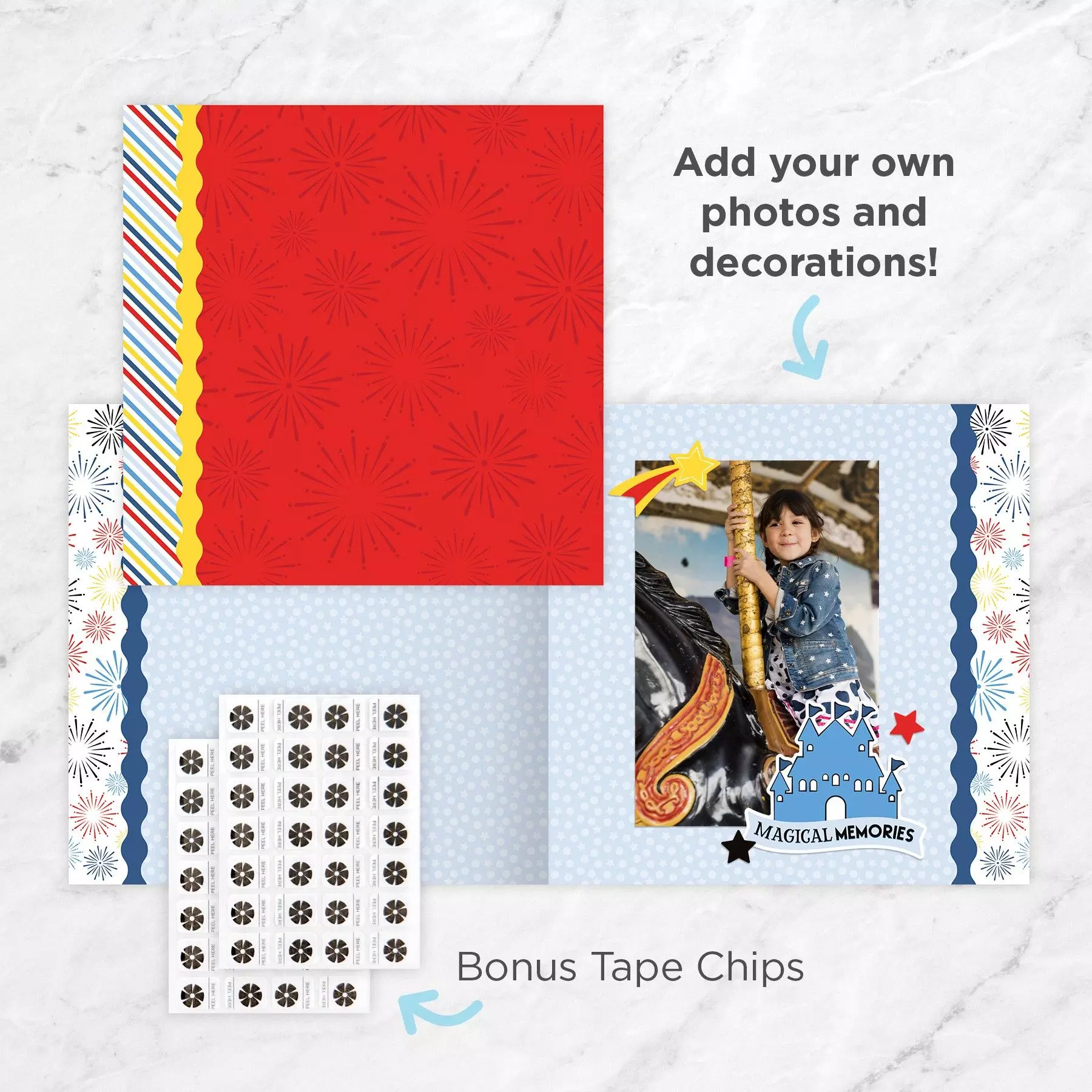 Adventure Parks 8×8 Paper Album – Tessa Scrapbooks