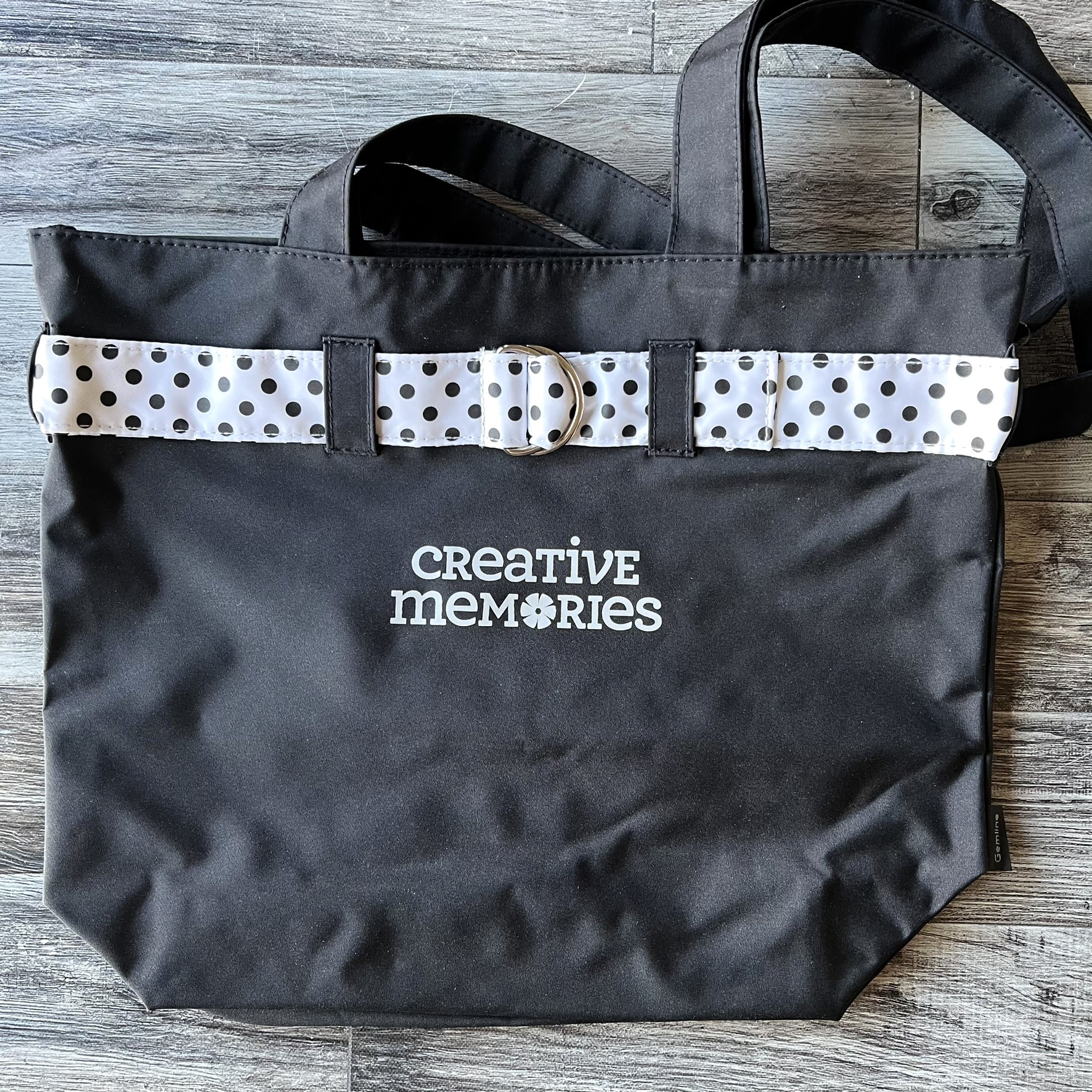 Creative Memories Black Tote – Tessa Scrapbooks