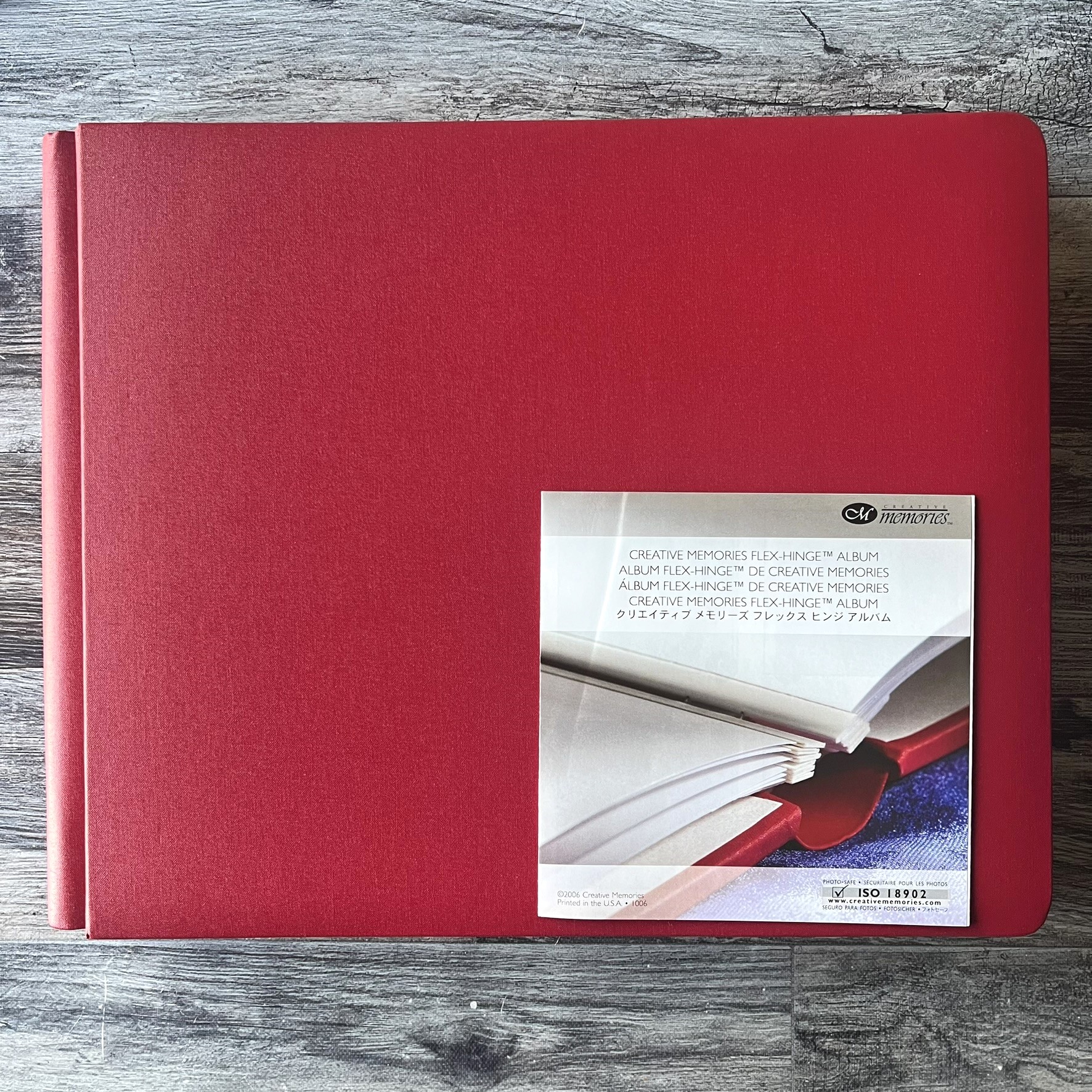 Ruby Landscape 12x10 Album - Tessa Scrapbooks