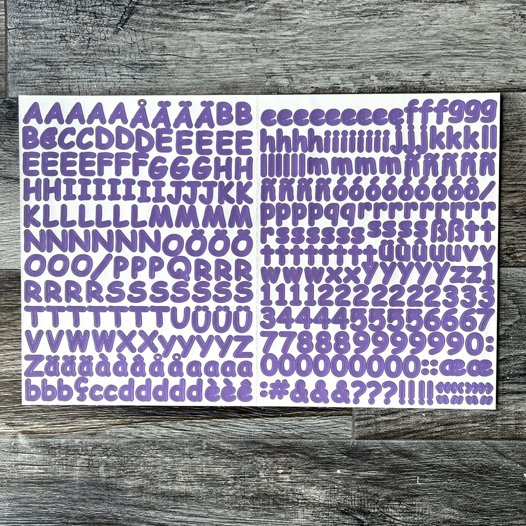 MIni Iris Sassy ABC – Tessa Scrapbooks