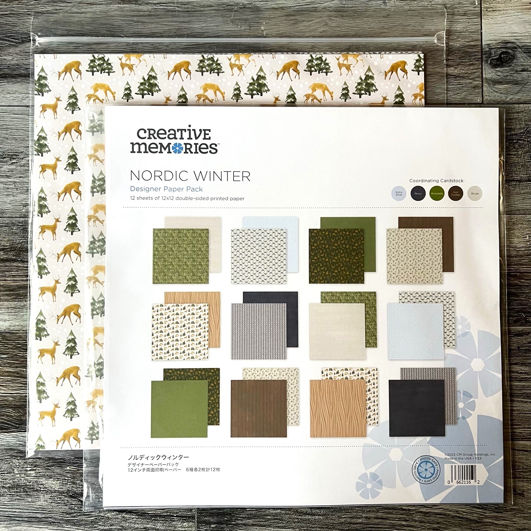 Nordic Winter Designer Paper Pack - Tessa Scrapbooks
