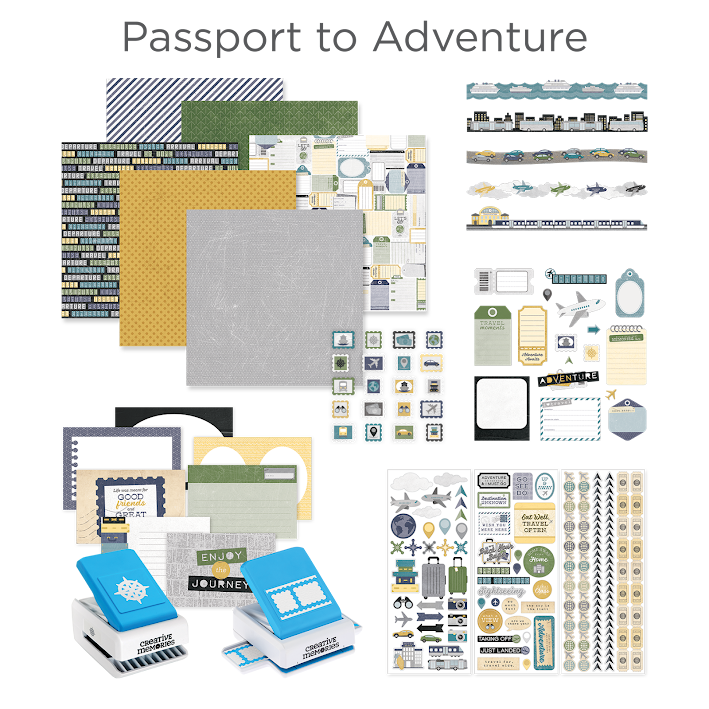 Passport To Adventure Buy It All Bundle – Tessa Scrapbooks