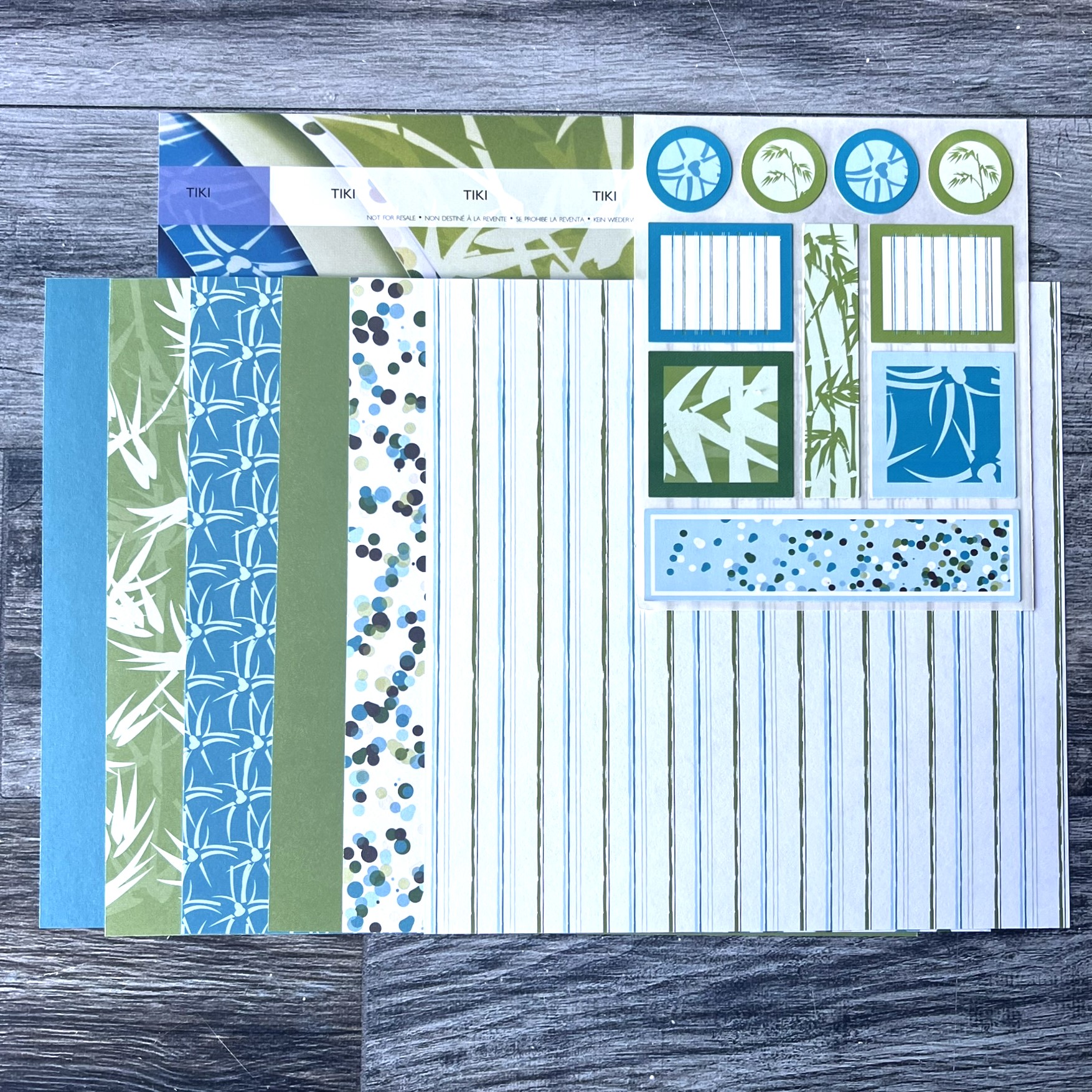 Tiki 6x6 Album Kit - Tessa Scrapbooks