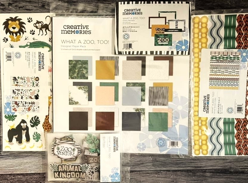 What A Zoo, Too! Decorative Bundle – Tessa Scrapbooks