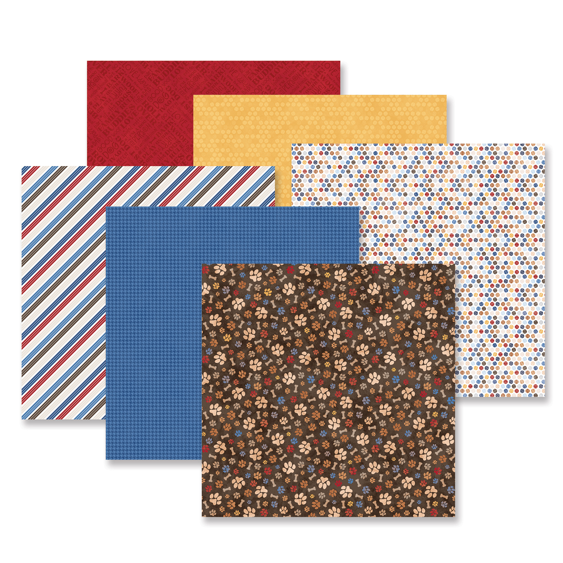 Go Fetch Paper Pack - Tessa Scrapbooks