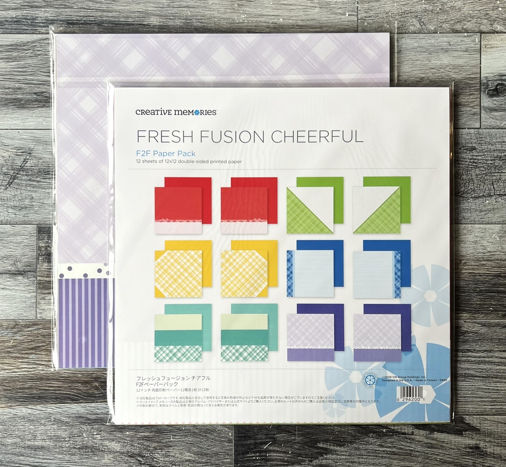 Fresh Fusion Cheerful F2F Paper Pack-Japan - Tessa Scrapbooks