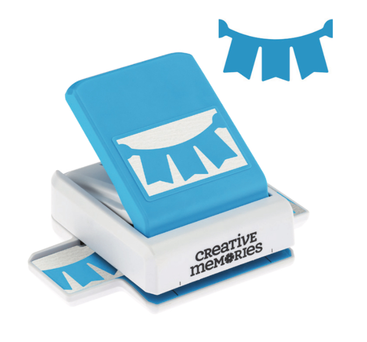 Garland Banner Decorative Border Punch - Tessa Scrapbooks