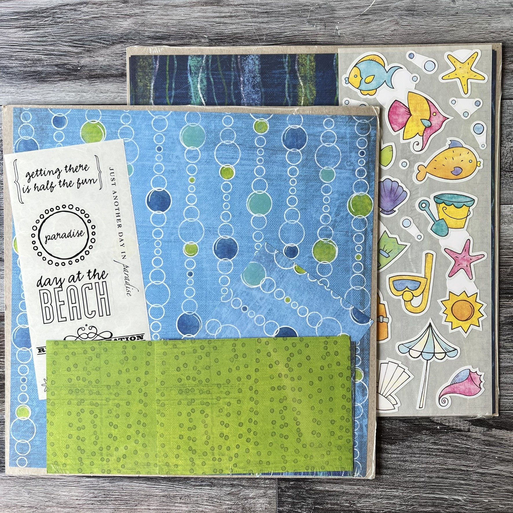 Primary Tropical Additions by Creative Memories - Tessa Scrapbooks