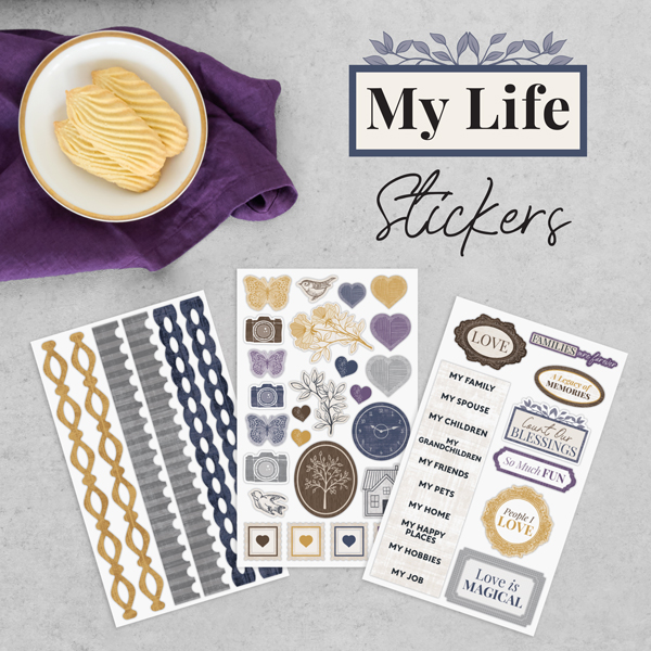 My Life Stickers - Tessa Scrapbooks