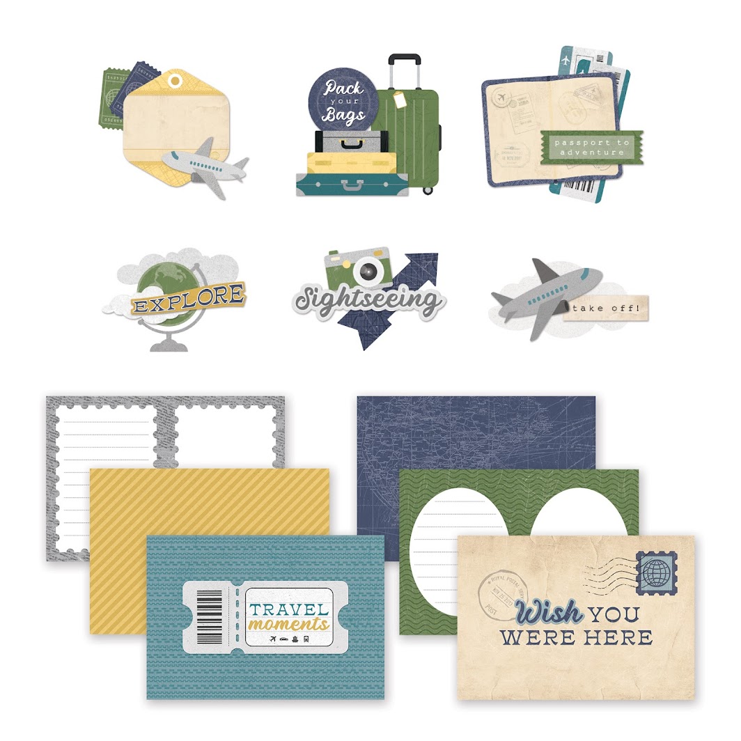 Passport to Adventure Artsy Add-On - Tessa Scrapbooks