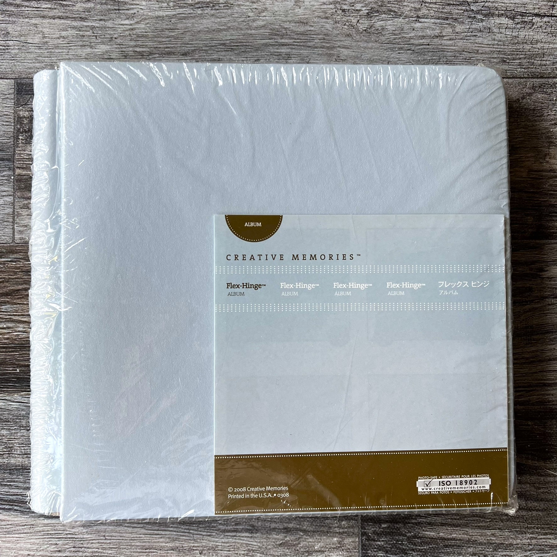 8x8 Baby Blue Coverset - Tessa Scrapbooks