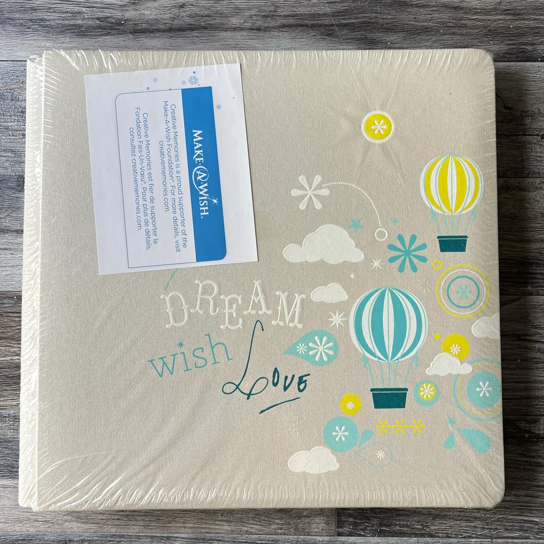 True 12x12 Dream Album Cover - Tessa Scrapbooks