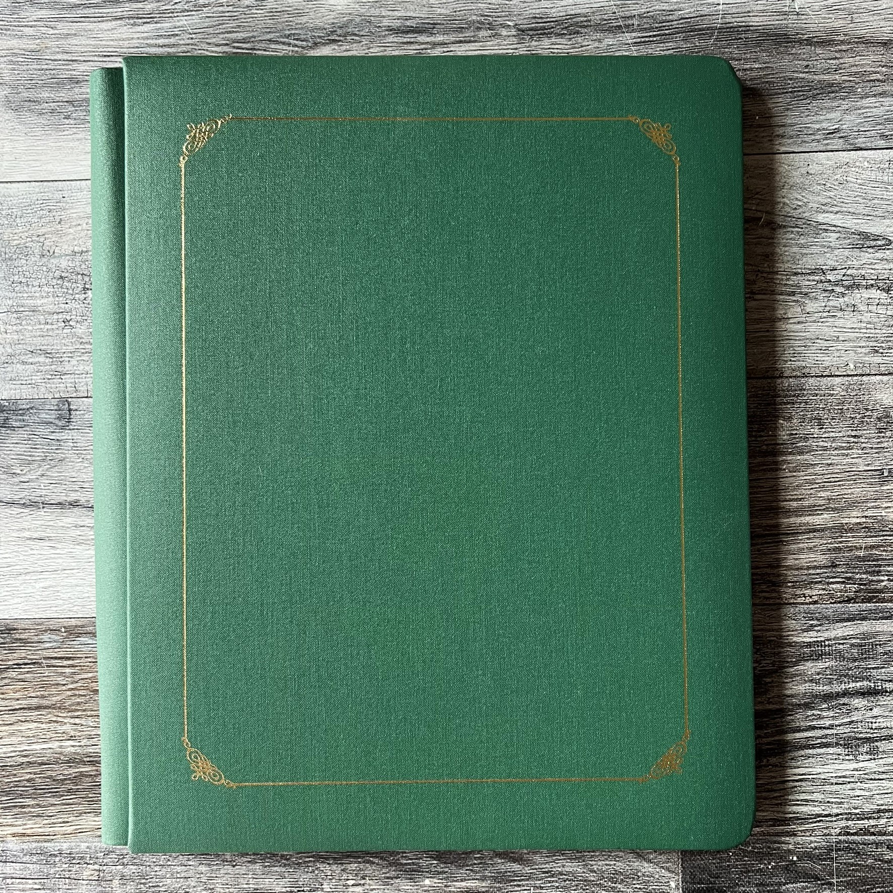 8.5x11 Evergreen Album Cover by Creative Memories - Open Package ...