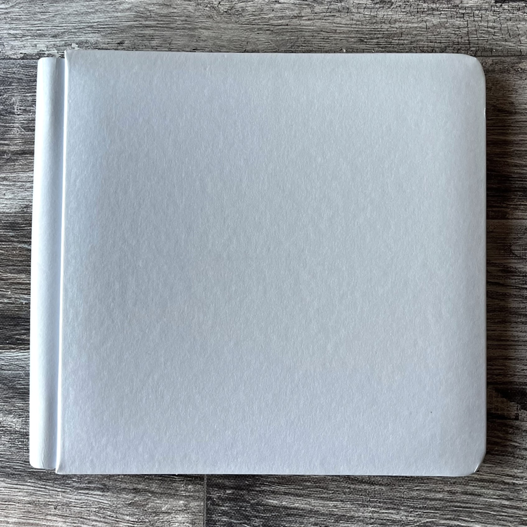 8x8 Light Blue Leatherette Coverset - Tessa Scrapbooks