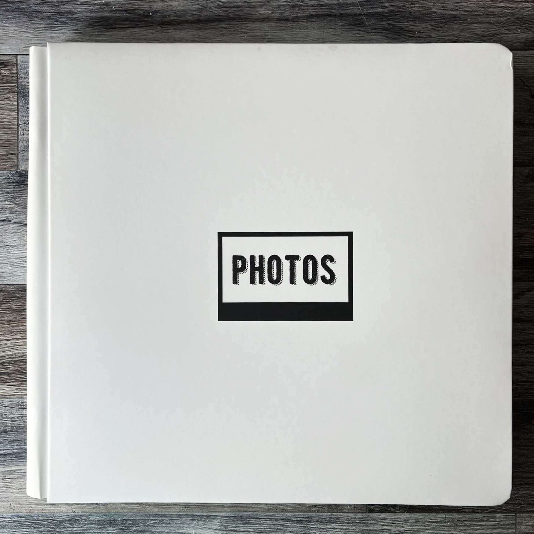 Ahni & Zoe 12x12 Black & White Photo Fast to Fab Album-Open Package ...