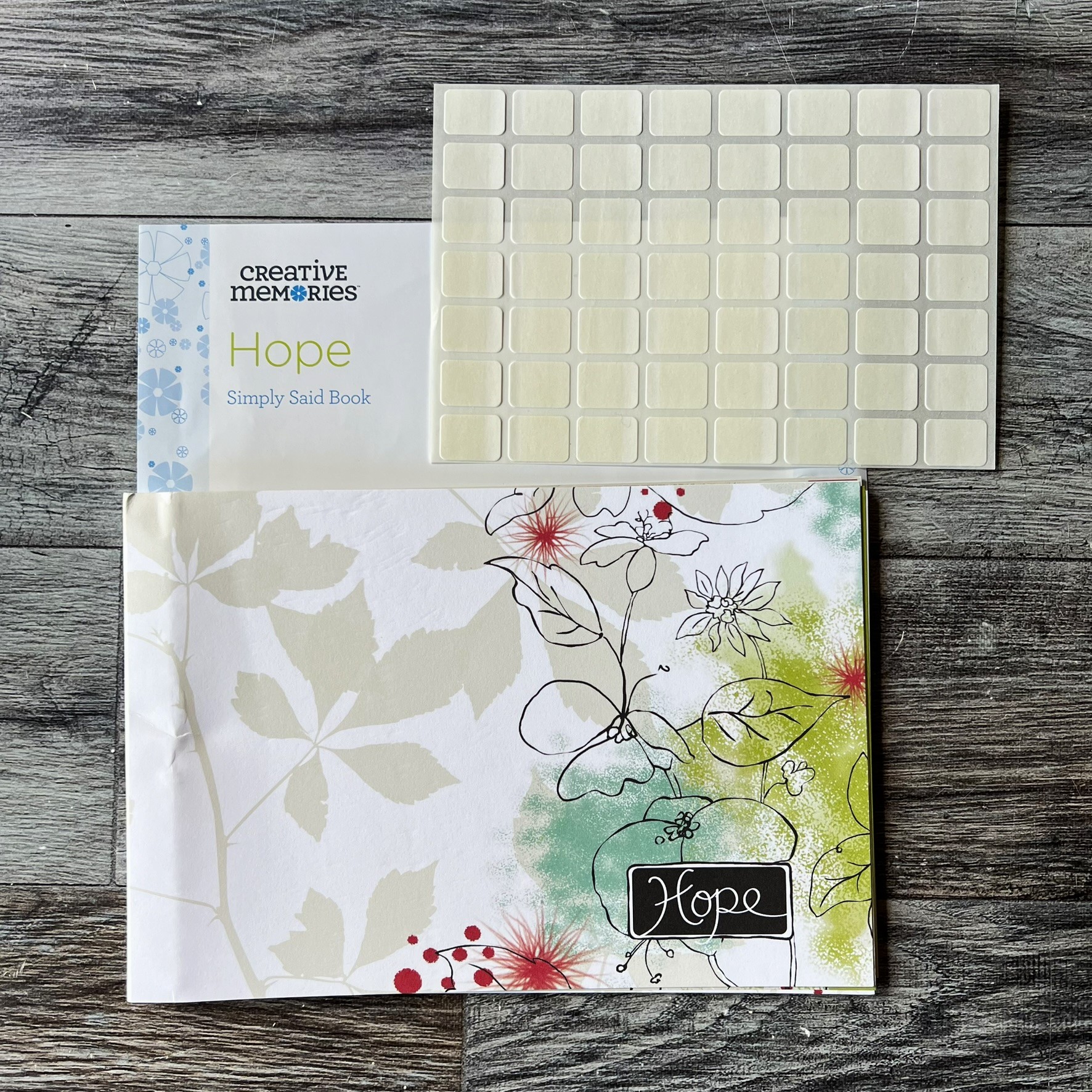 Hope Simply Said Book - Tessa Scrapbooks