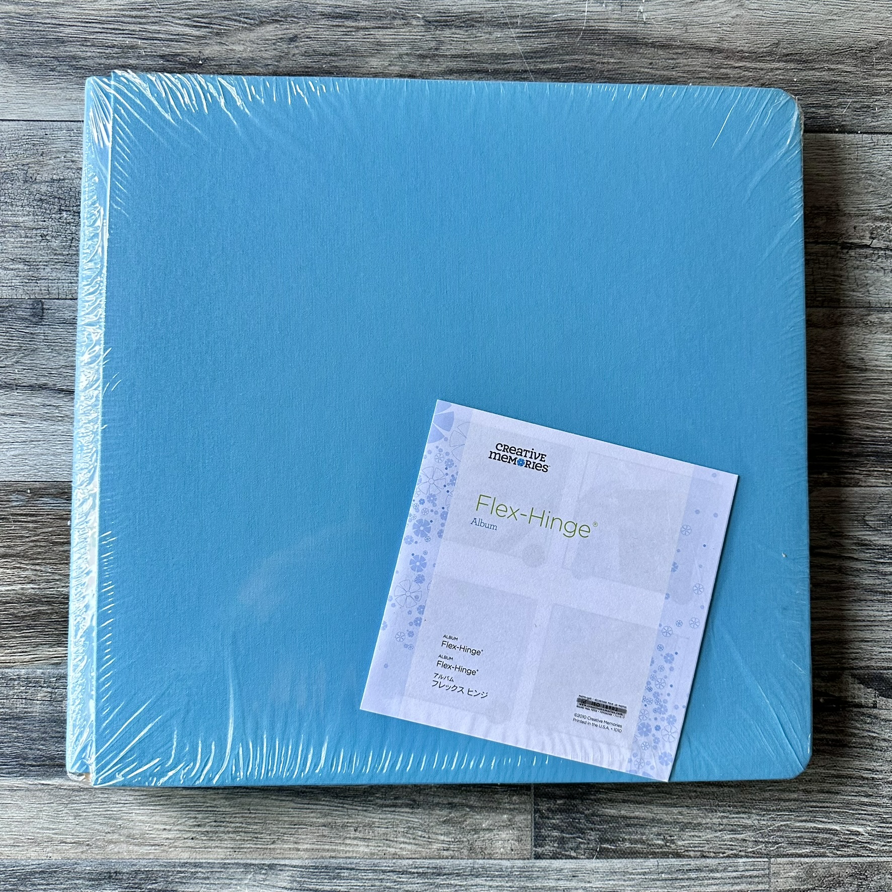 Poolside Blue True 12x12 Album Cover by Creative Memories - Tessa ...