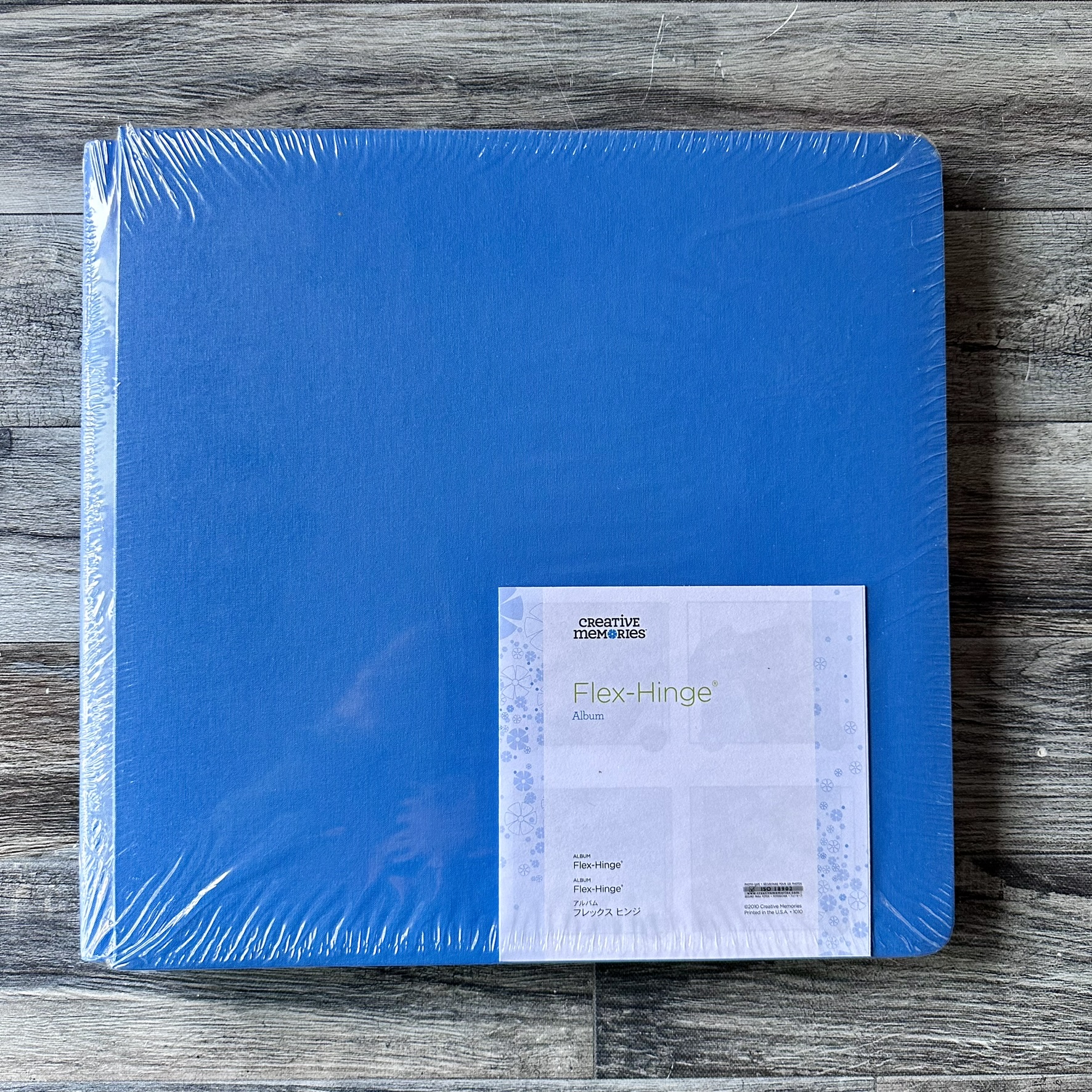 Light Blue True 12x12 Album Cover by Creative Memories - Tessa Scrapbooks