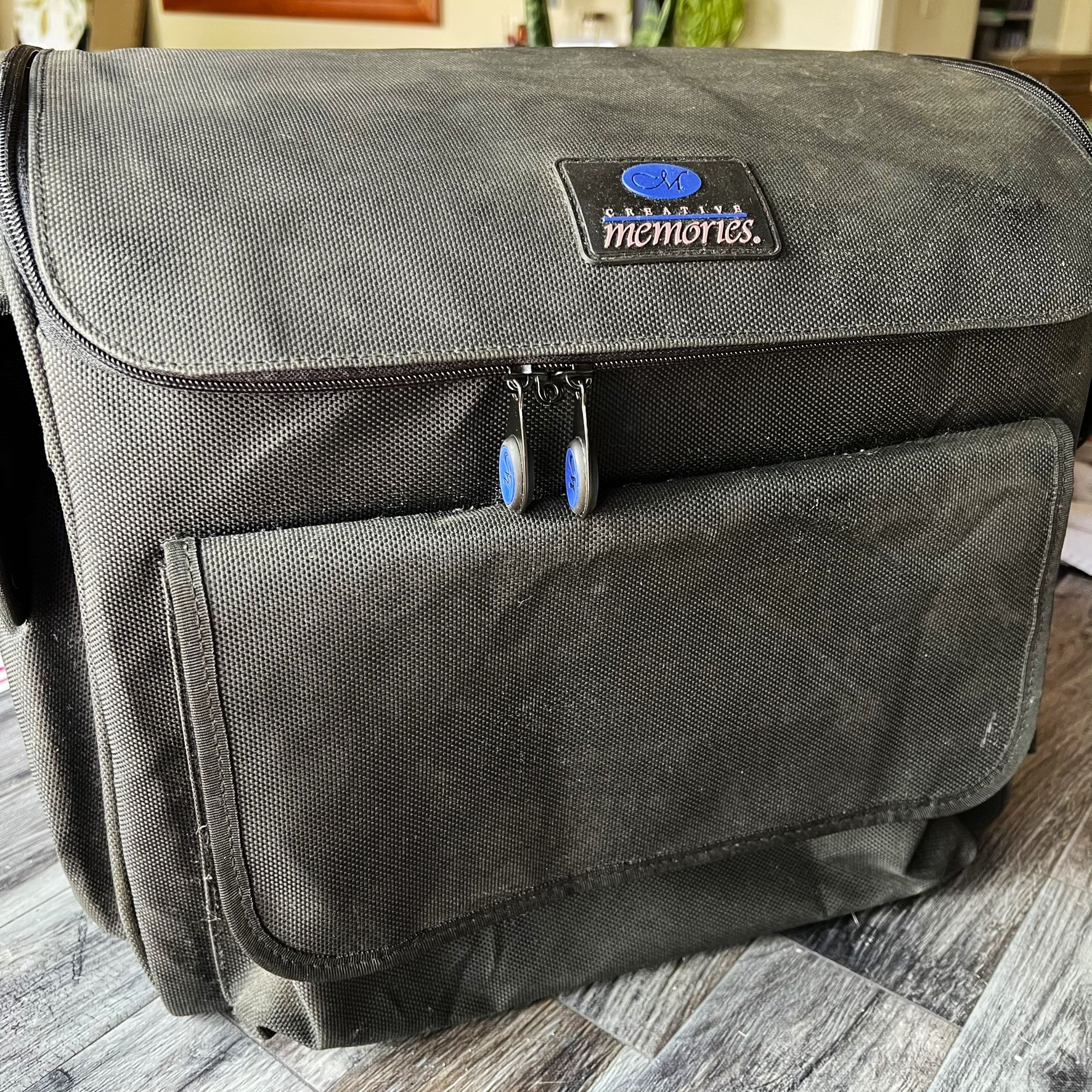 Black Memory Mate Carry All Case Tote Bag by Creative Memories- USED ...