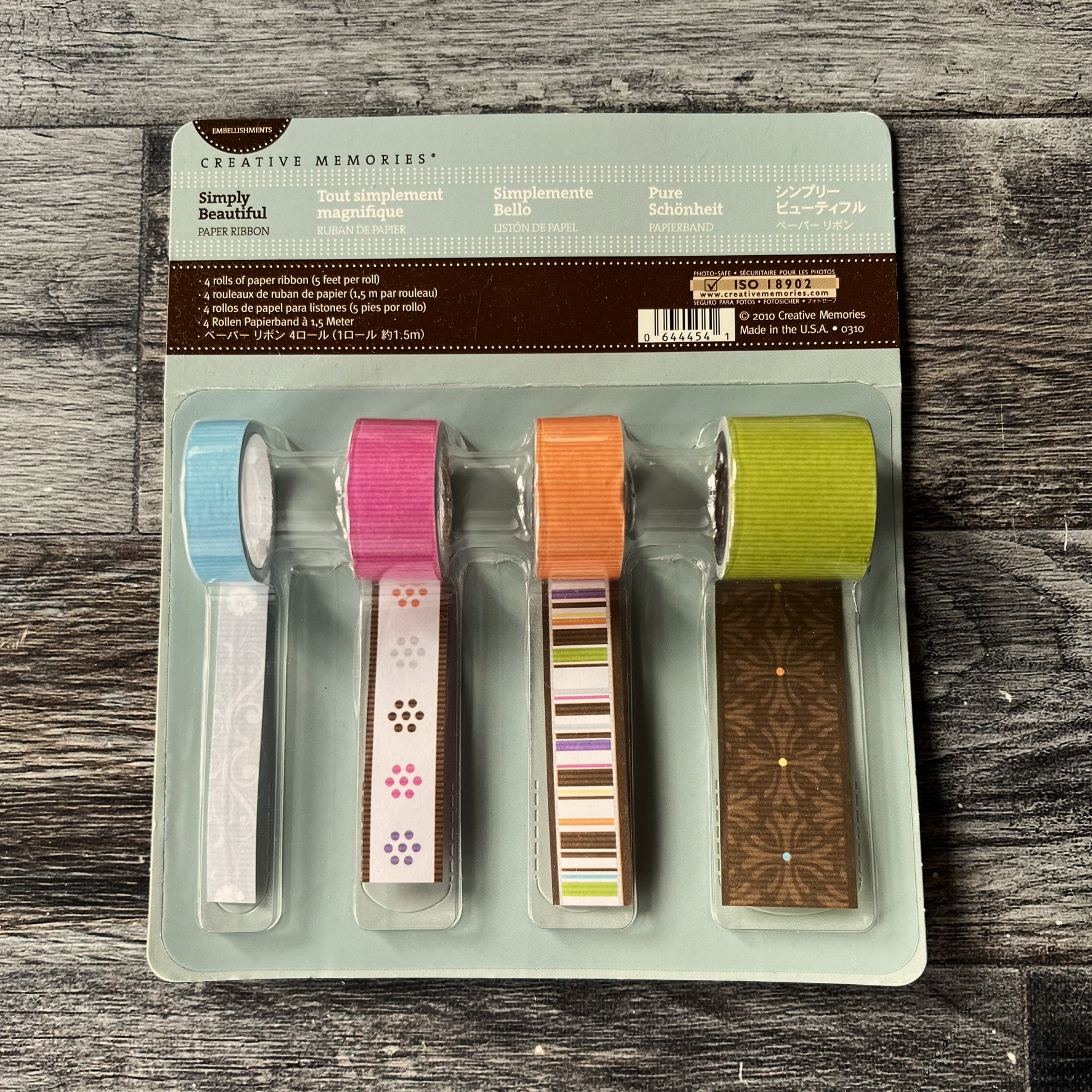 Simply Beautiful Paper Ribbon by Creative Memories - Tessa Scrapbooks