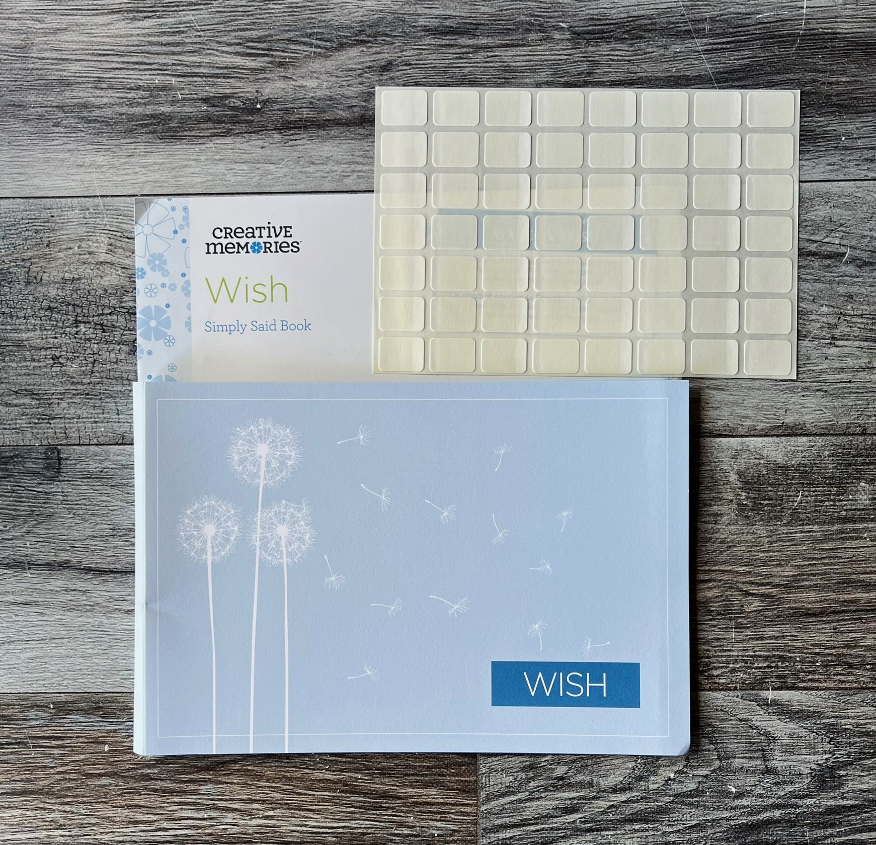 Wish Simply Said Book - Tessa Scrapbooks