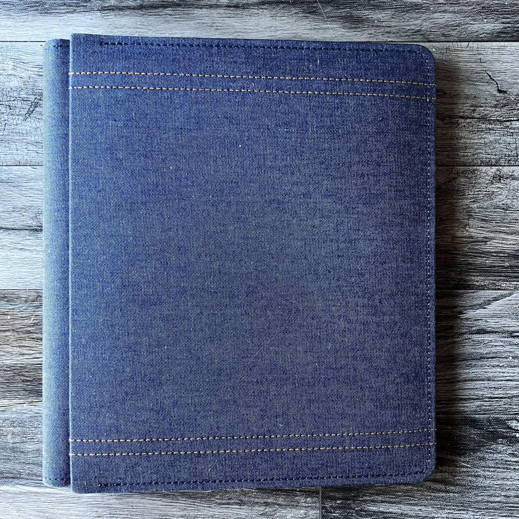 8.5x11 Denim Album Cover by Creative Memories - Open Package - Tessa ...