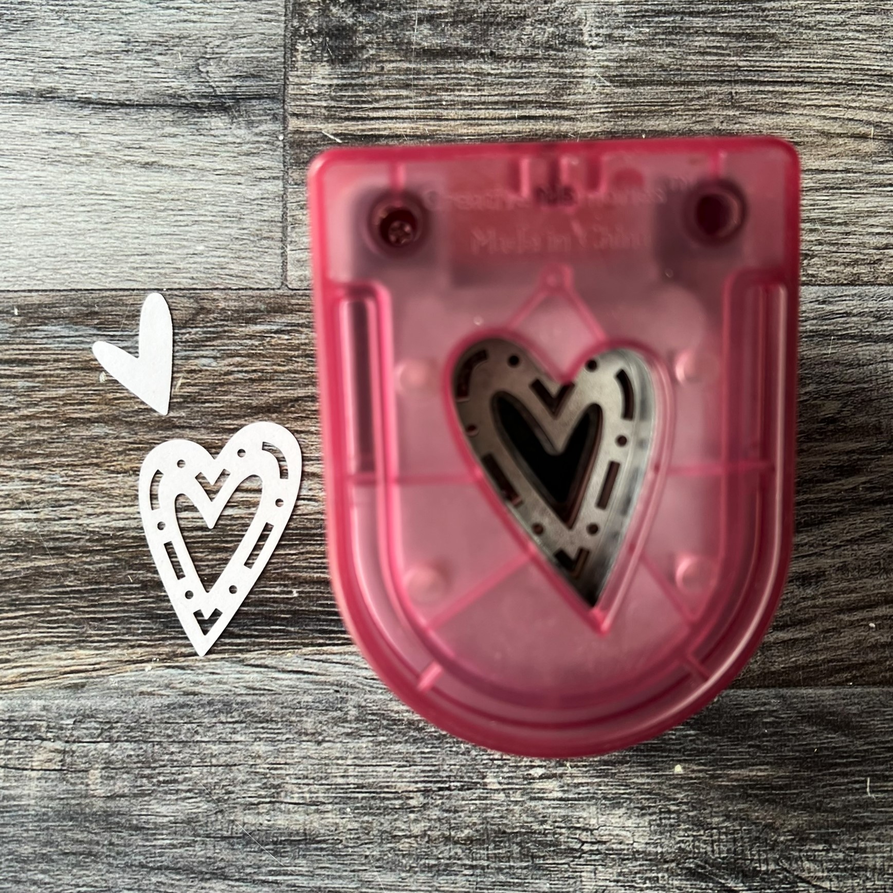 Sweetheart Shape Punch by Creative Memories - NEW - Tessa Scrapbooks