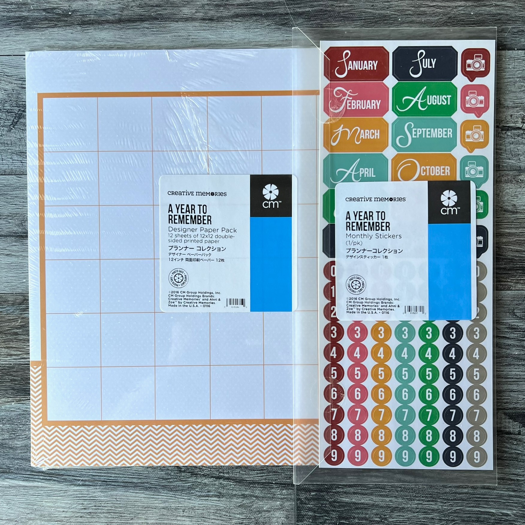 A Year To Remember Calendar Bundle by Creative Memories - Tessa Scrapbooks