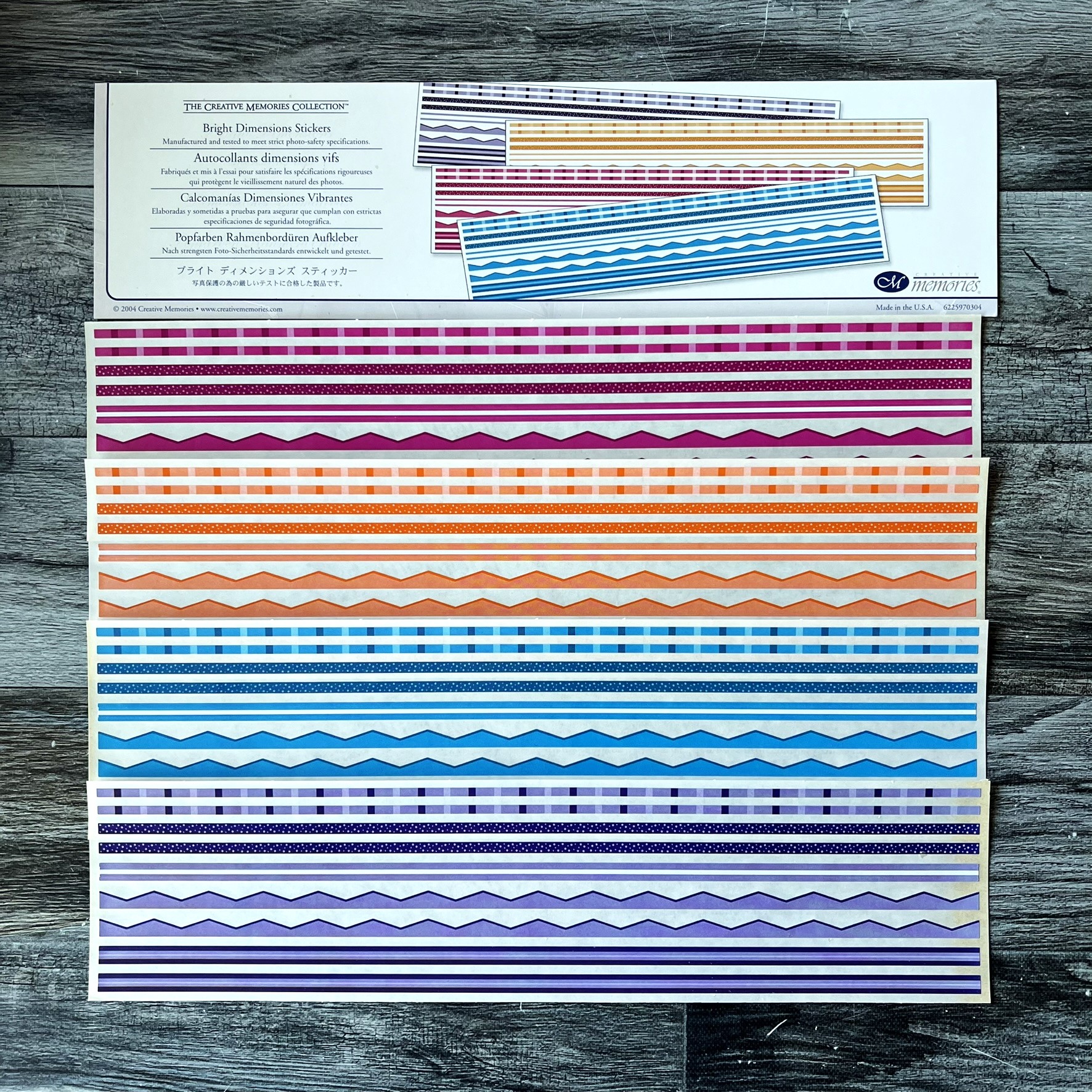 Bright Dimensions Stickers by Creative Memories - Tessa Scrapbooks