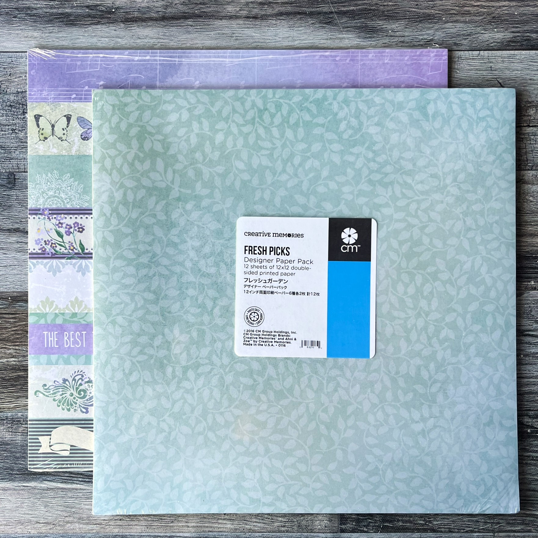Fresh Picks Designer Paper by Creative Memories - Tessa Scrapbooks
