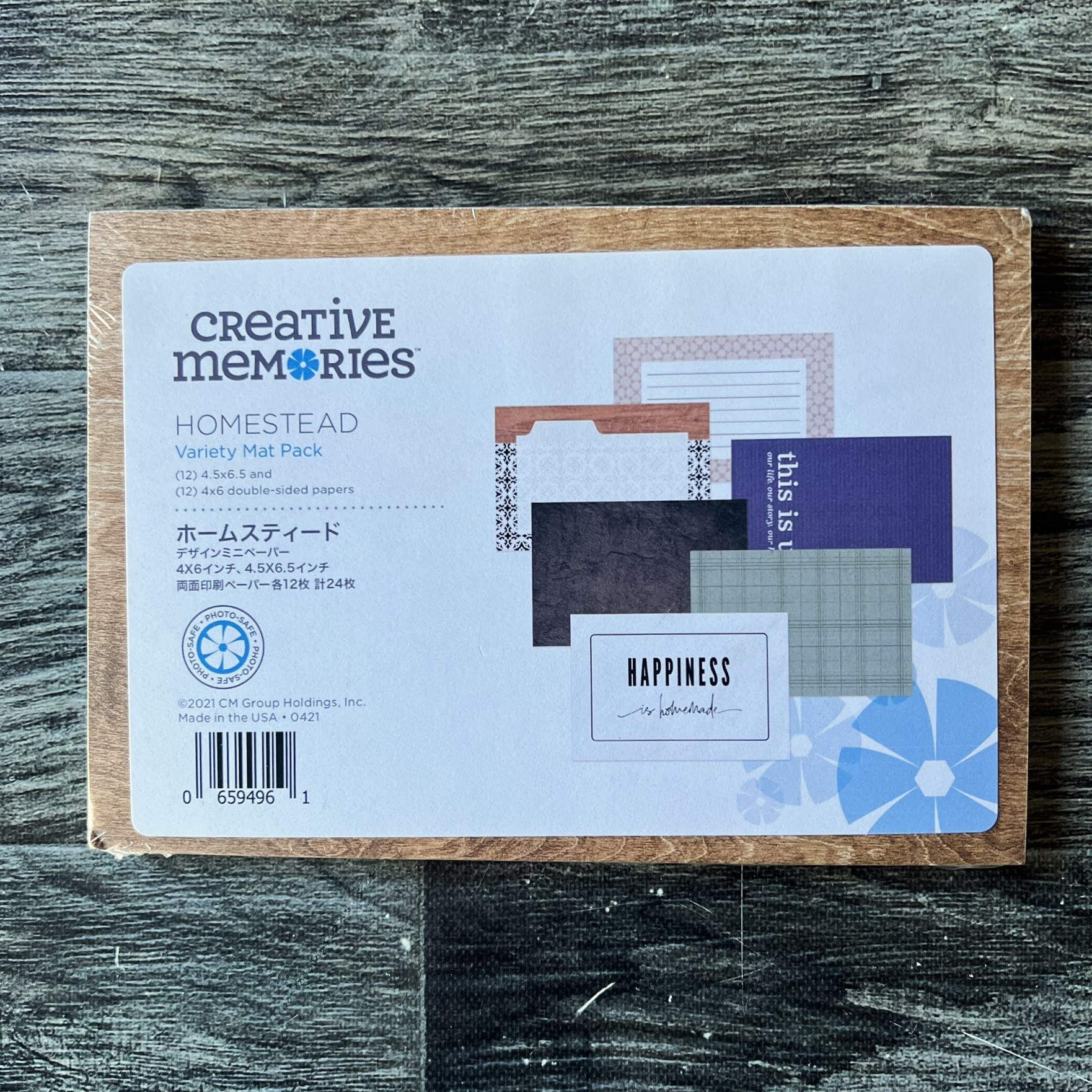 Homestead Variety Mat Pack by Creative Memories - Tessa Scrapbooks