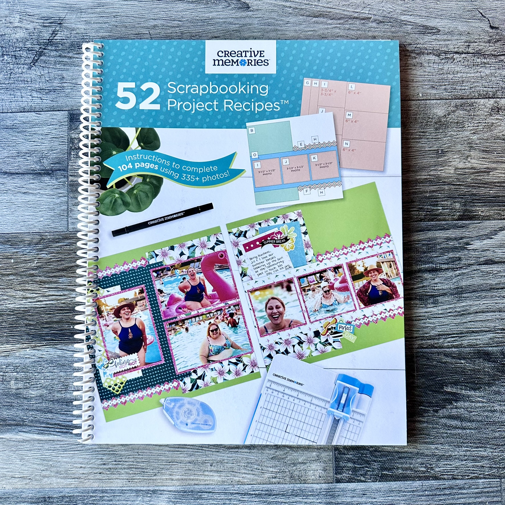 52 Scrapbooking Project Recipes Idea Sketchbook - Tessa Scrapbooks