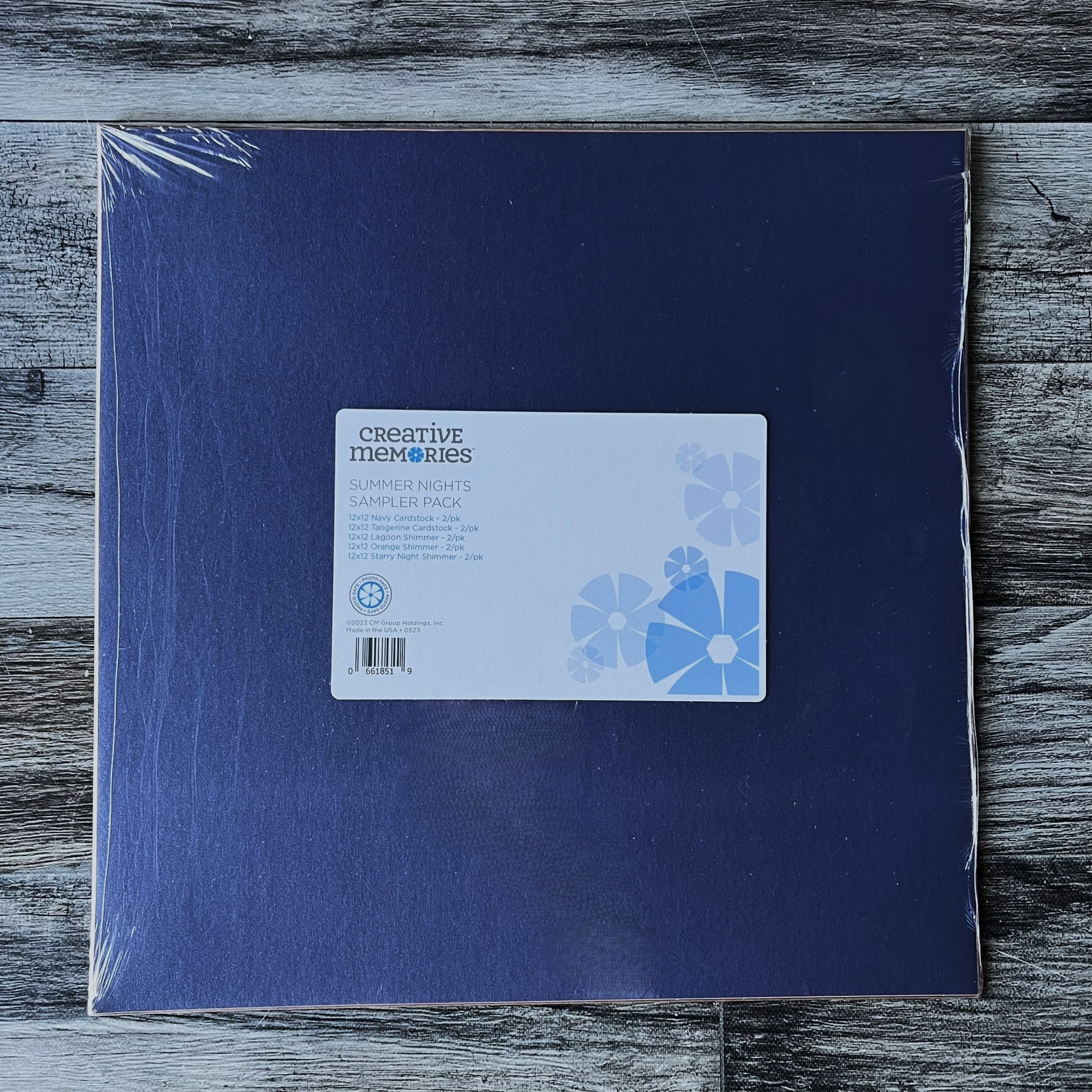 Summer Nights 12x12 Cardstock Sampler Pack by Creative Memories - Tessa ...