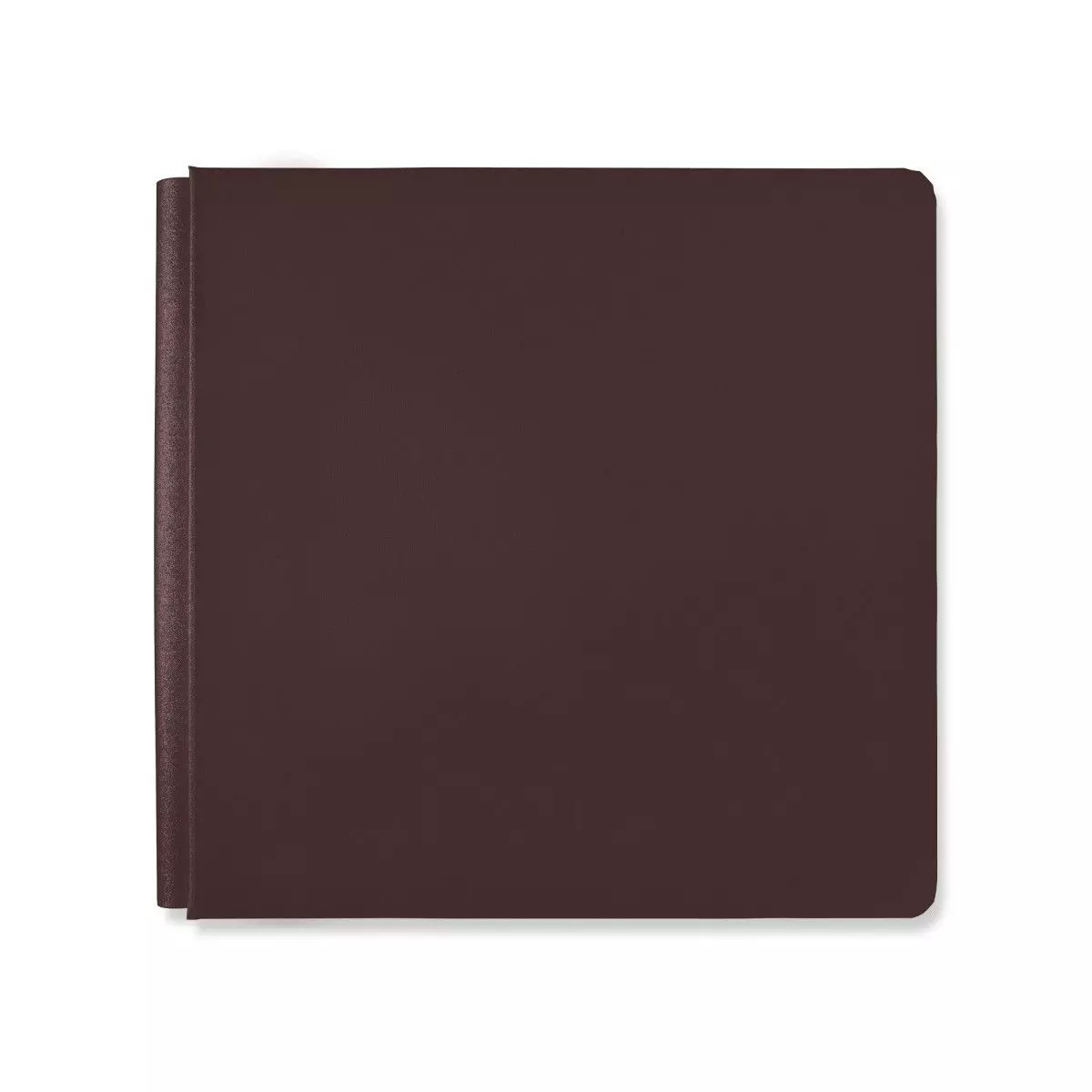 Chocolate Brown True 12x12 Album Cover - Tessa Scrapbooks