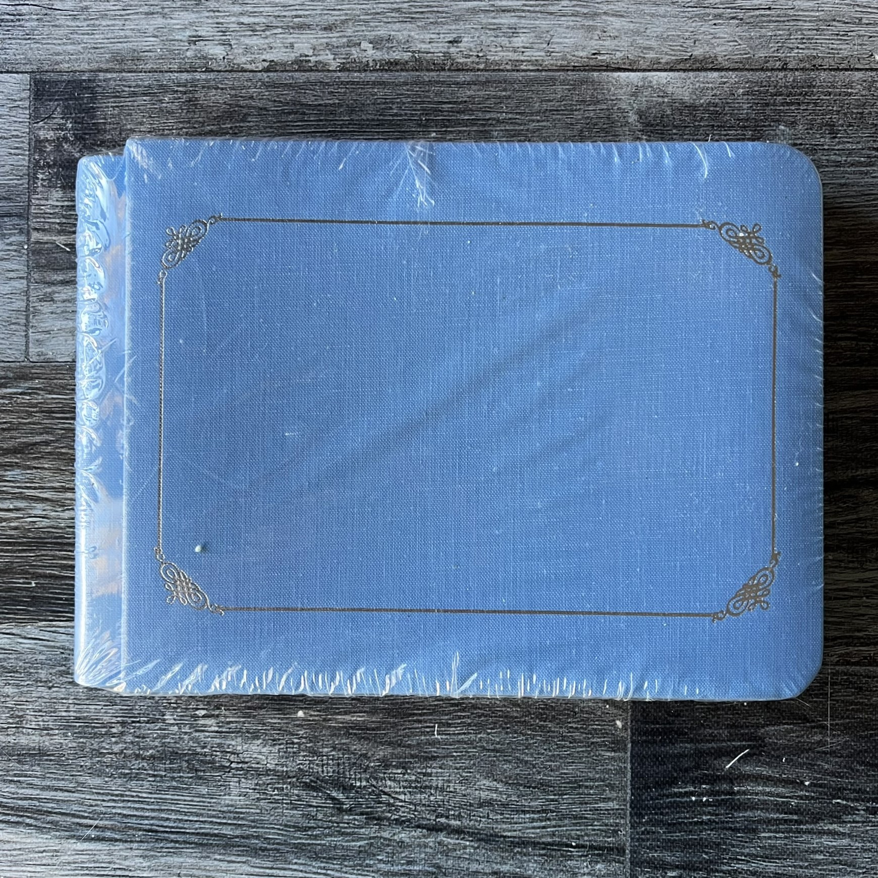 5x7 Light Blue Album w/ White Pages - Tessa Scrapbooks