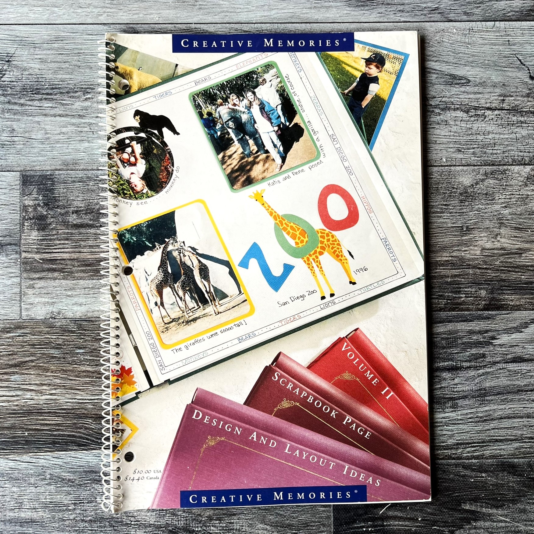 Creative Memories Volume 2 Scrapbook Page Design & Layout Ideas Book ...