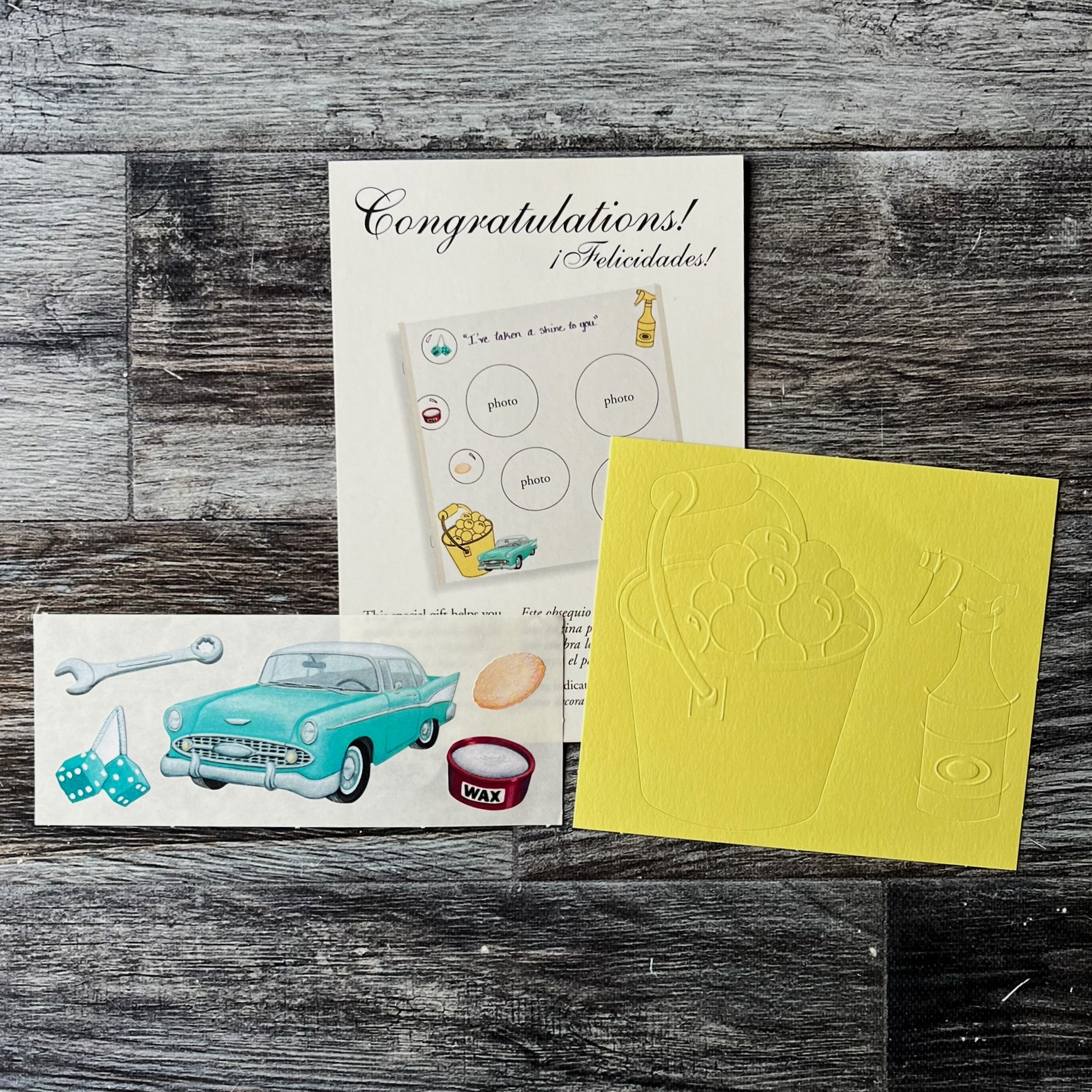 Car Wash Page Kit by Creative Memories - Tessa Scrapbooks