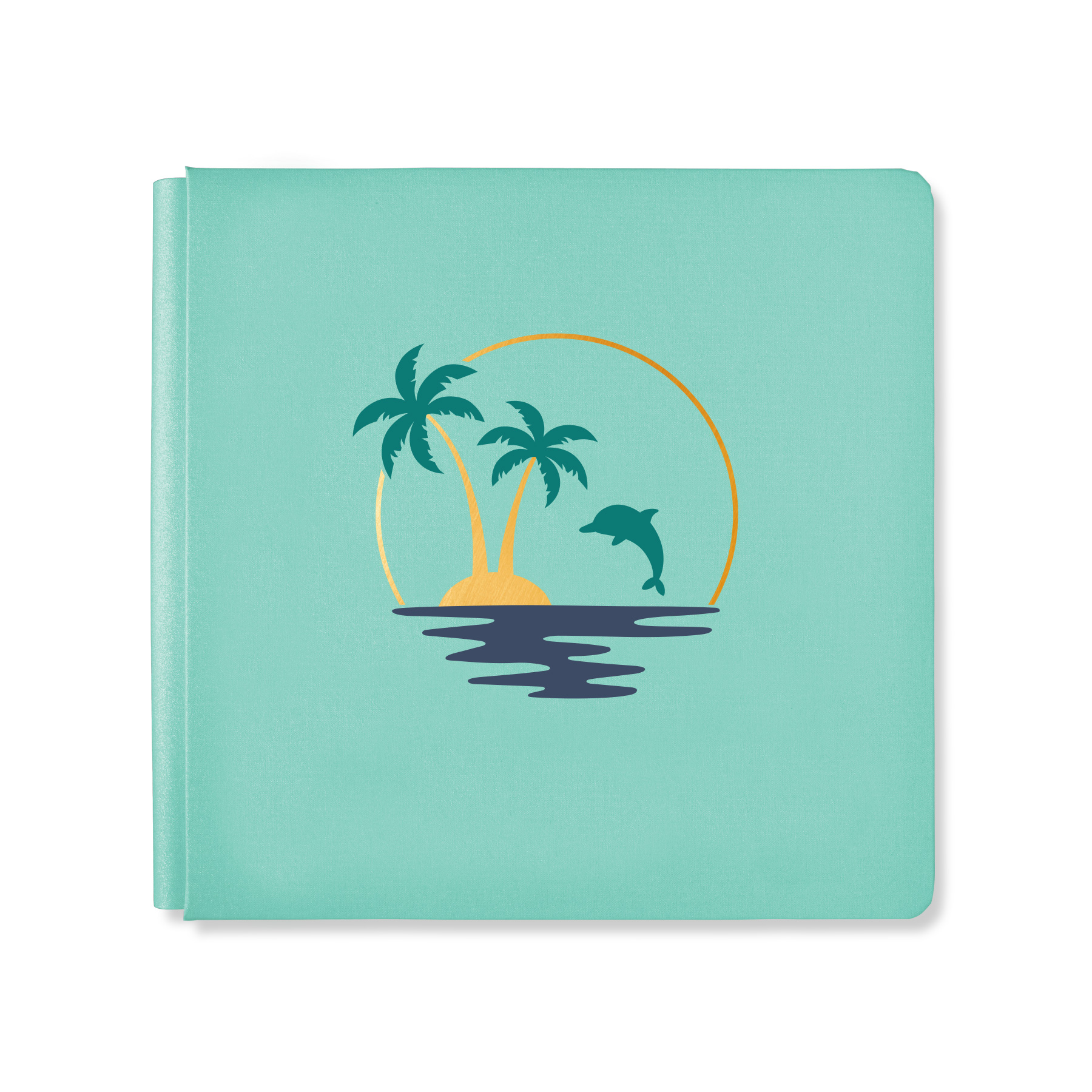 Sun-Soaked Caribbean True 12x12 Album Coverset - Tessa Scrapbooks