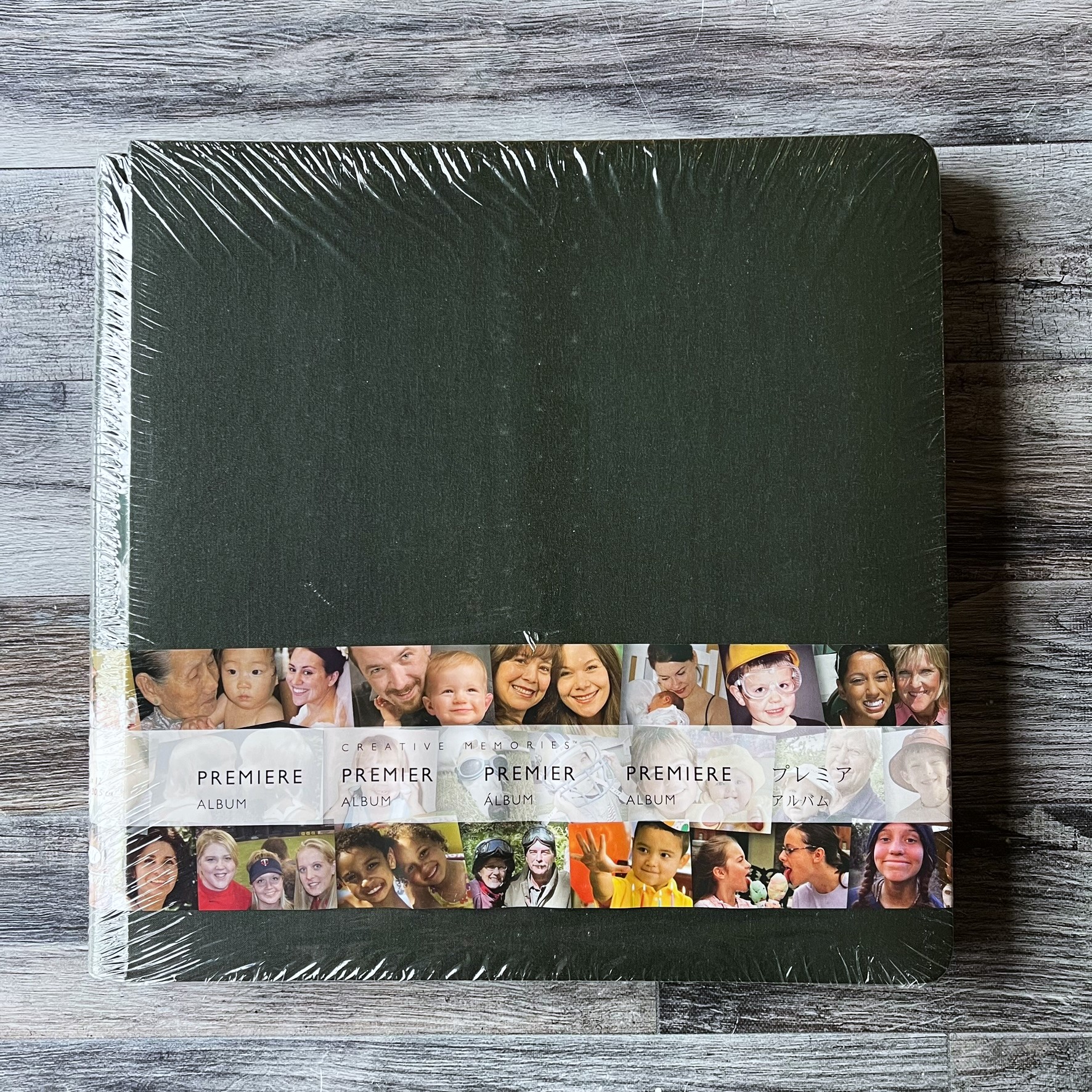Ebony Original 12x12 Album with White Pages - Tessa Scrapbooks