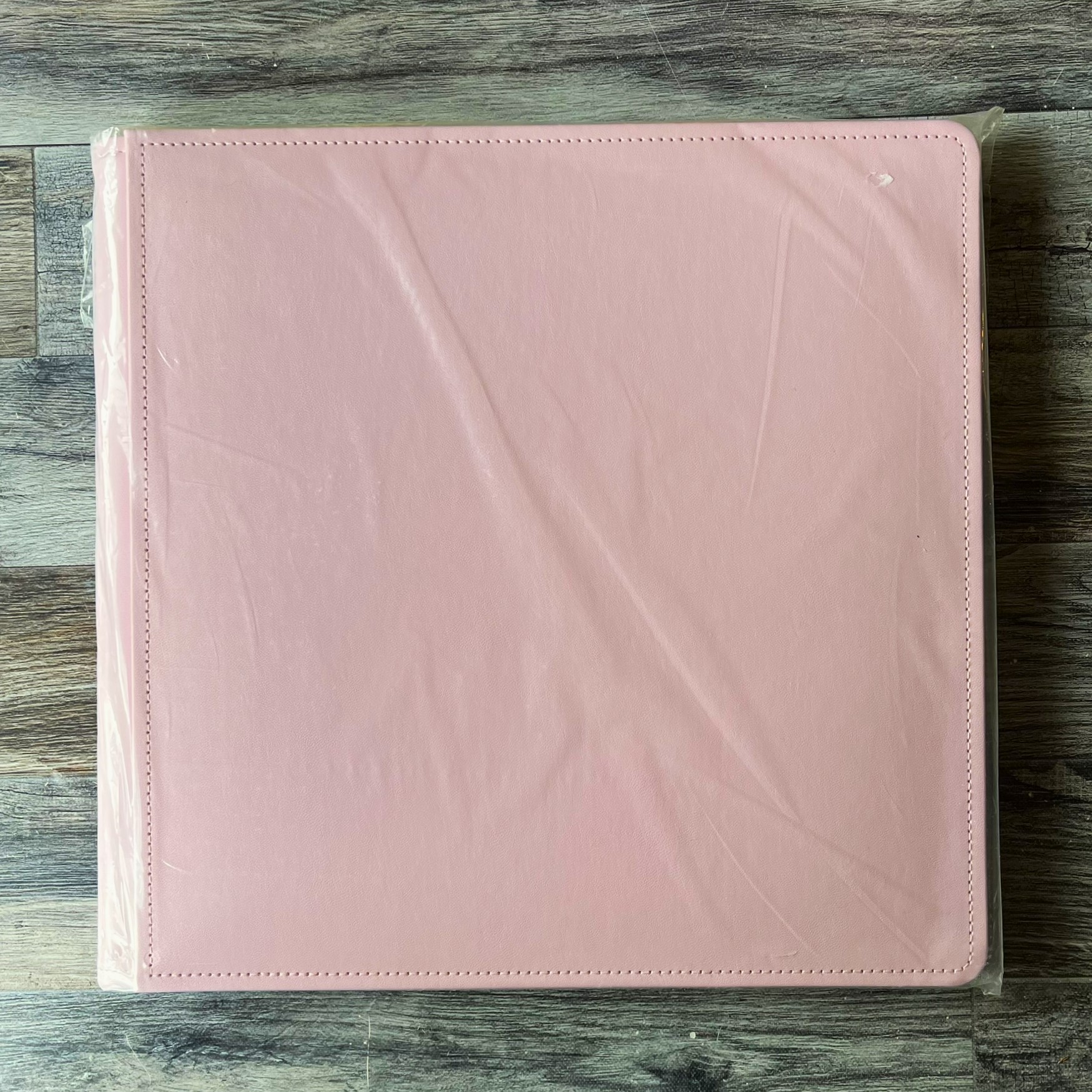 Pink PicFolio Max Nonexpandable 12x12 Album With Pink Stitching - Tessa ...